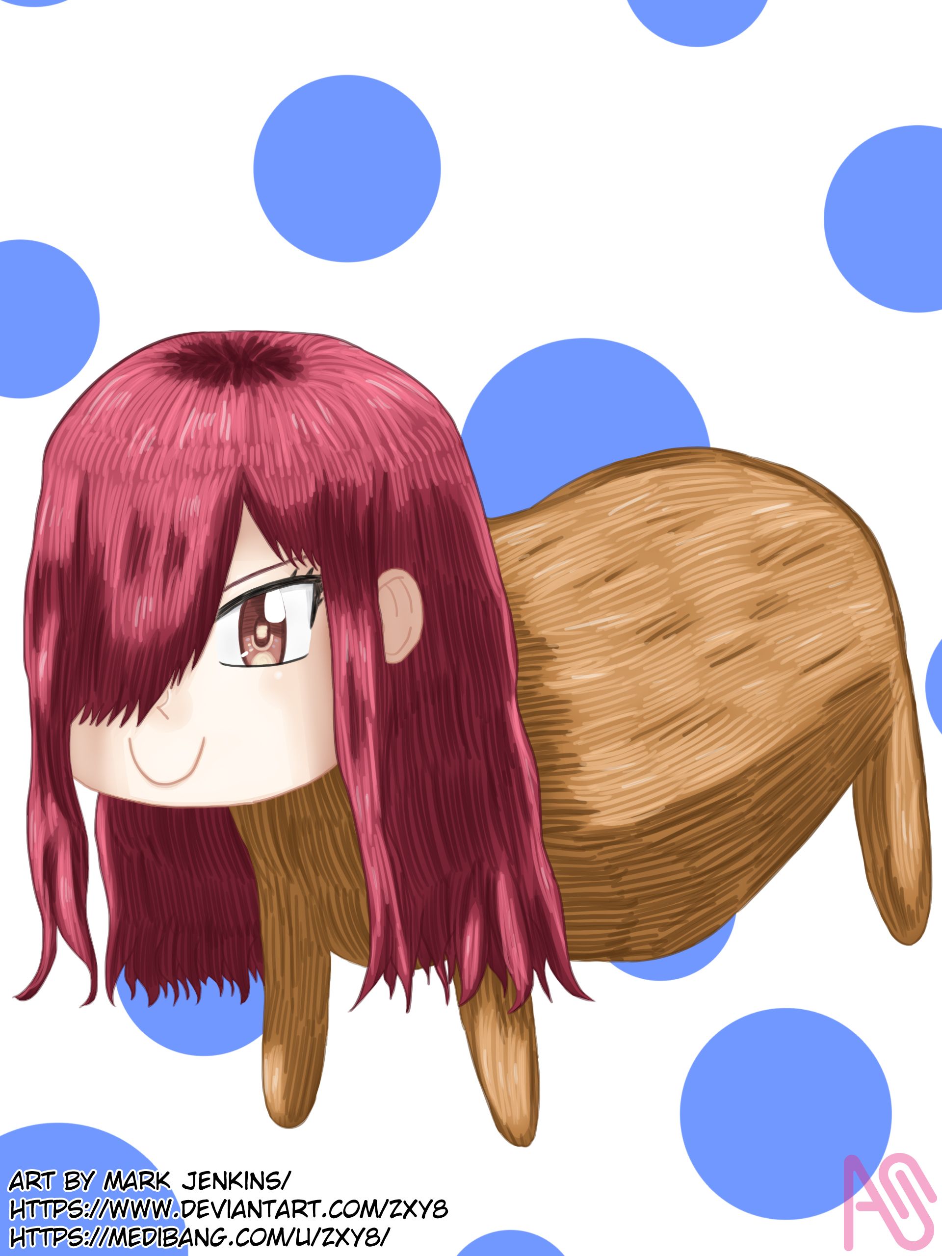 Erza Scarlet in chibi form 13 - Fairy Tail zxy8 - 插畫 ART street