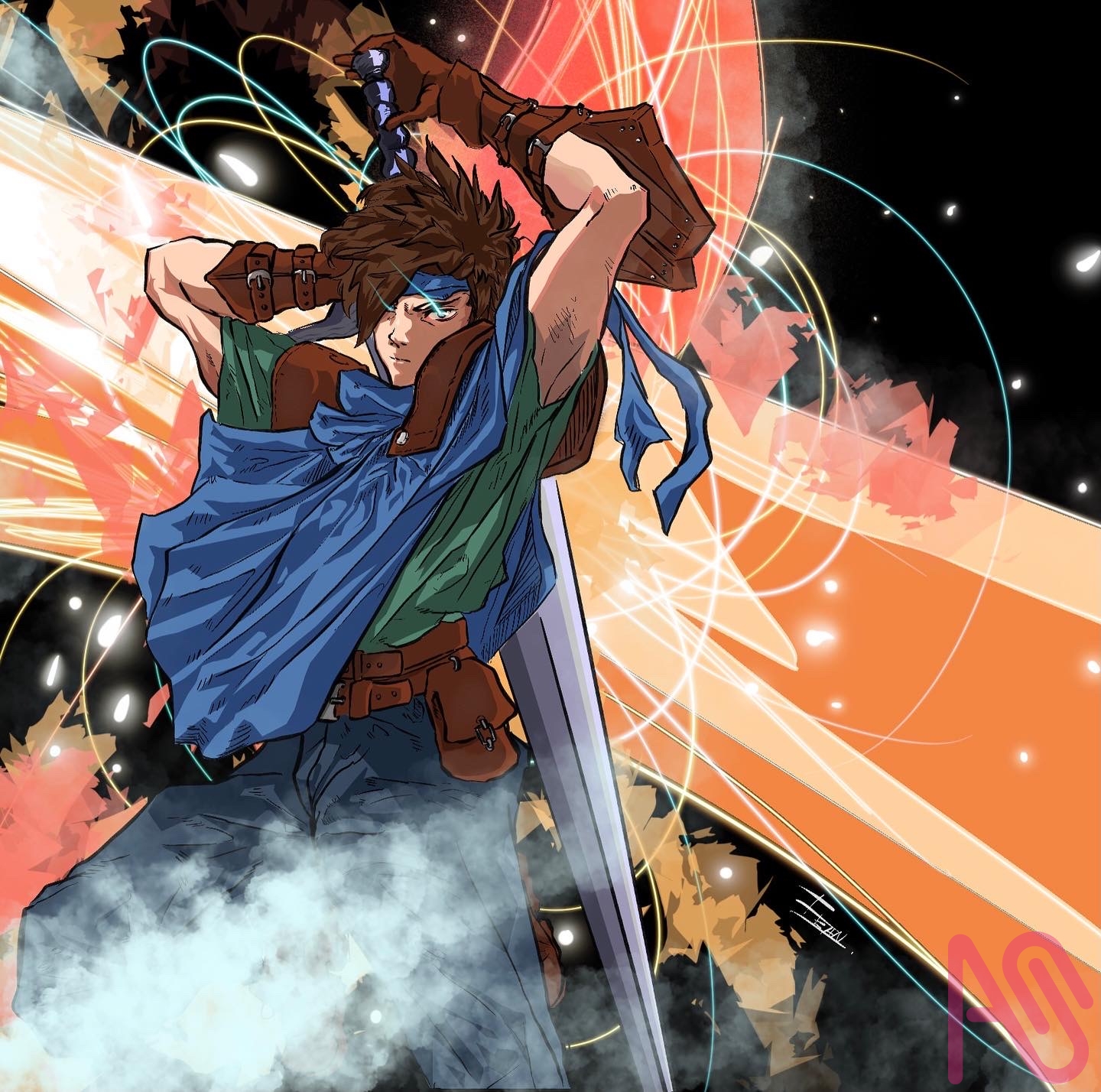 破壊の刃 「BLADE OF DESTRUCTION」⚔️⚔️ YnFairr - Illustrations ART street