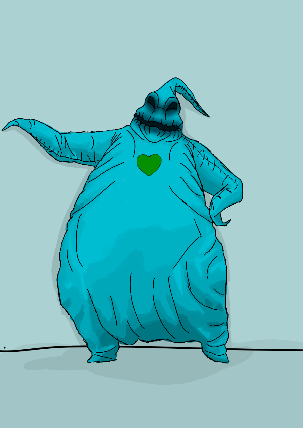 Oggie Boggle Man Fanart Verselyn - 插畫 ART street