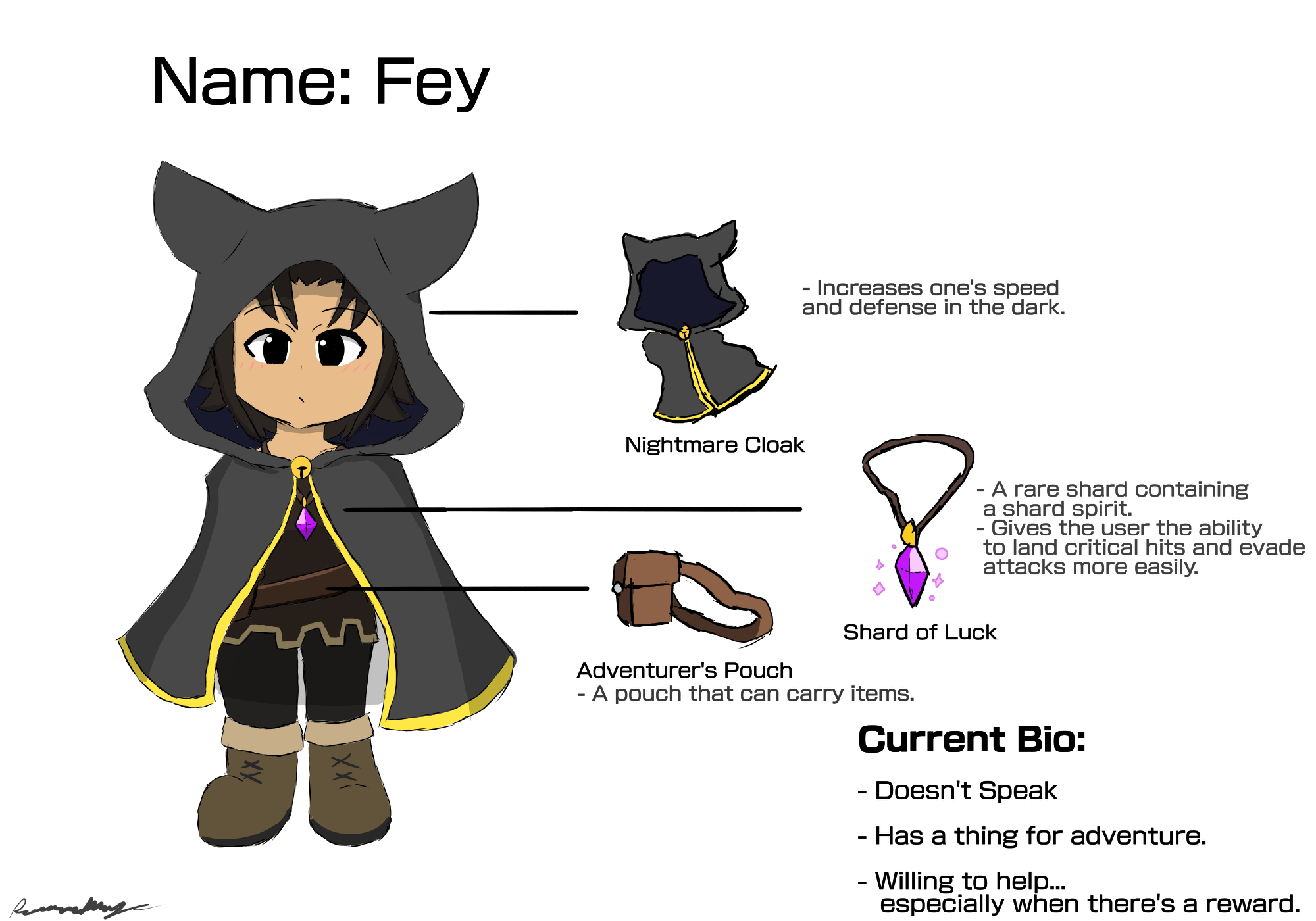 OC: Fey Pierce - Illustrations ART street