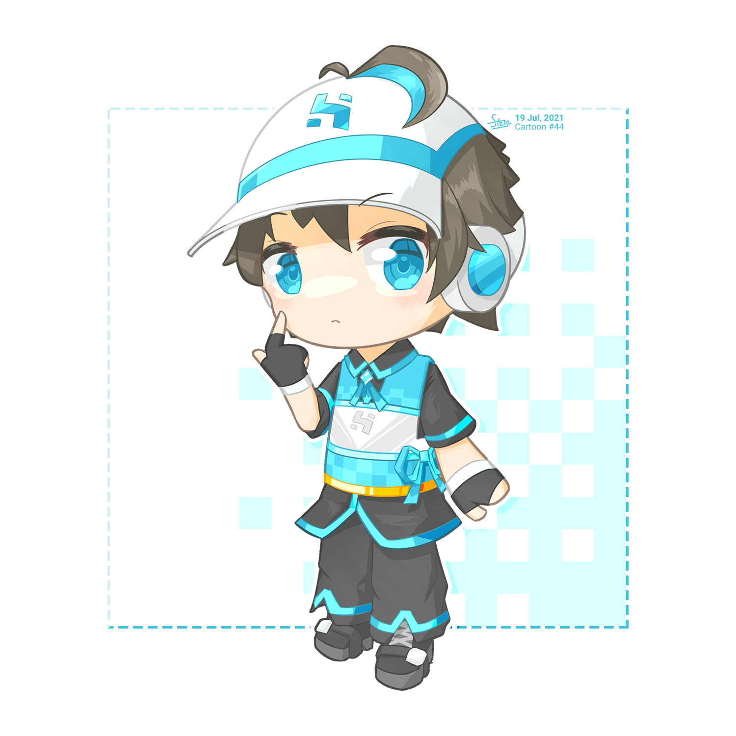 新設定：Q版比例版本 / My new image (Chibi ver.) Steve Hsu - Illustrations ART street