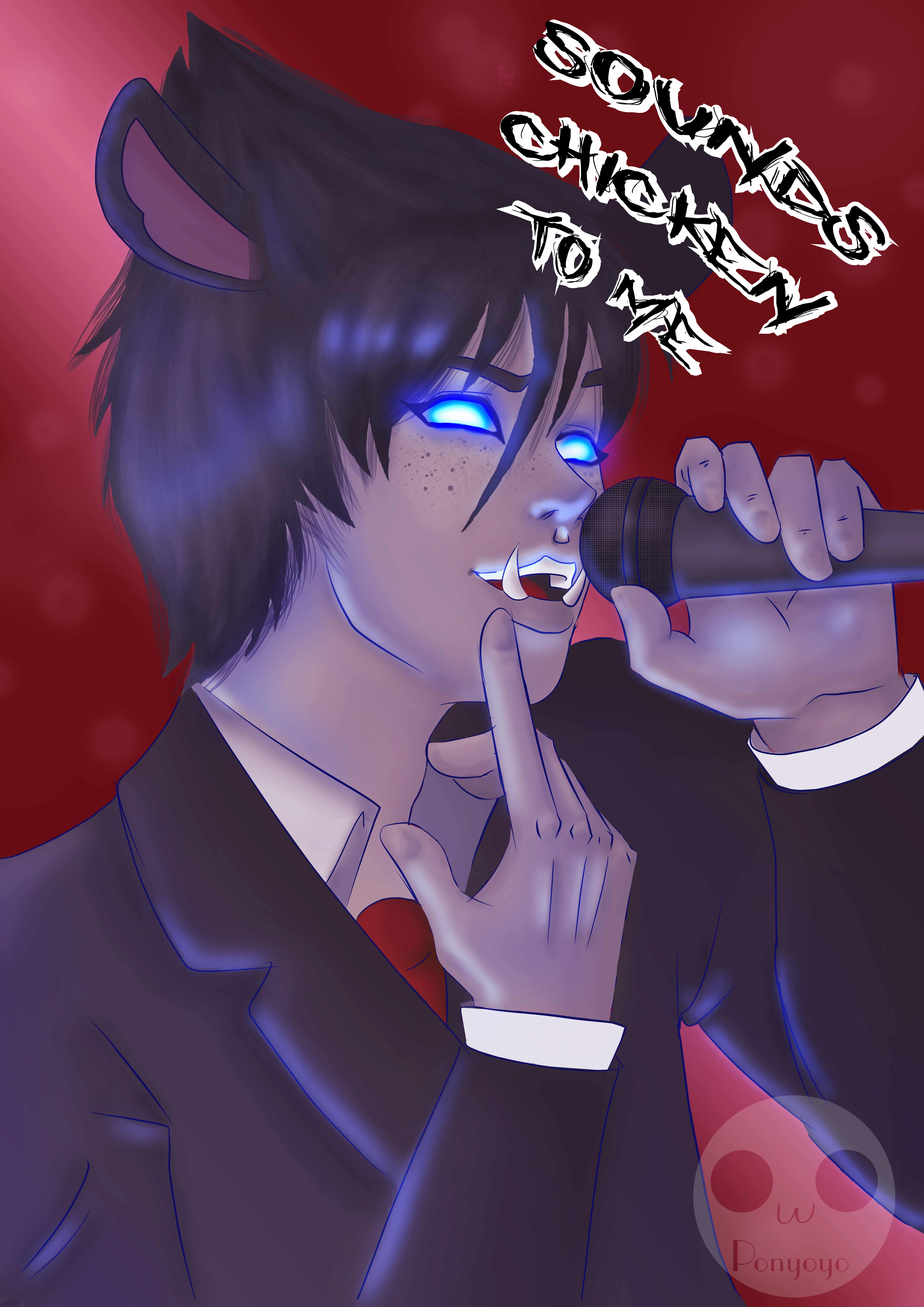 Haida "Sounds chicken to me" Ponyoyo OwO - Illustrations ART street