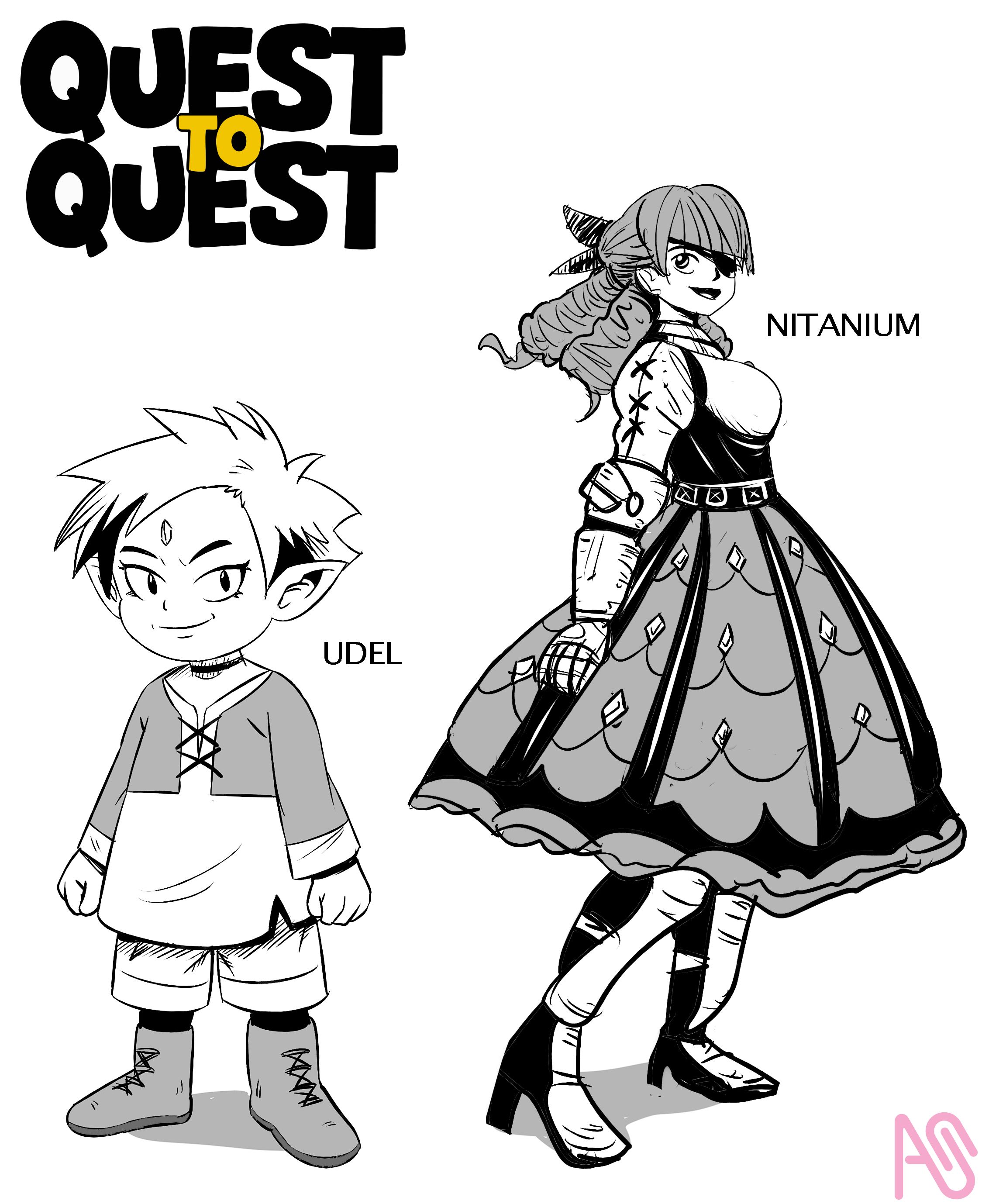 Quest to Quest MAHRO - Illustrations ART street