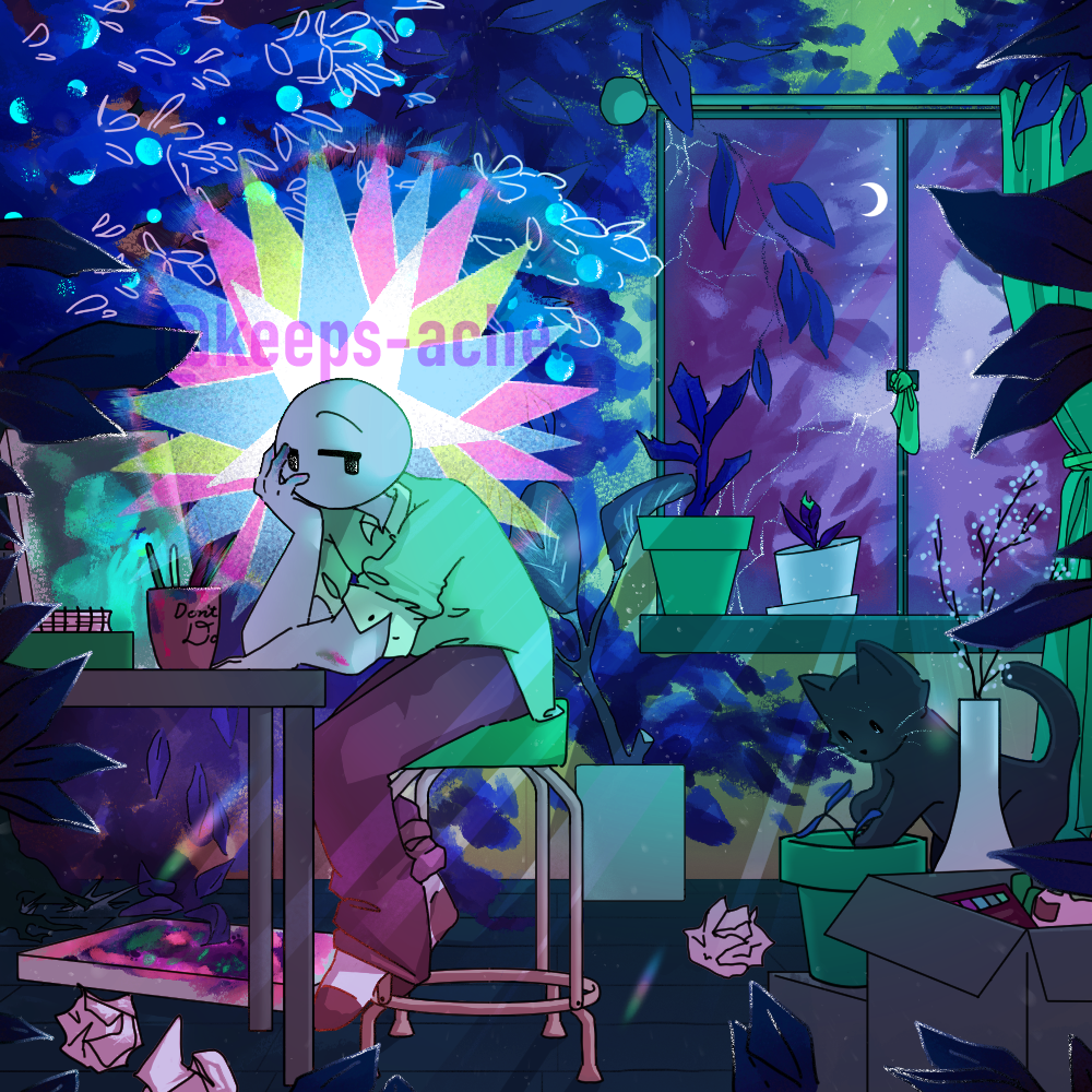 overgrowth and languor Keeps Ache - Illustrations ART street