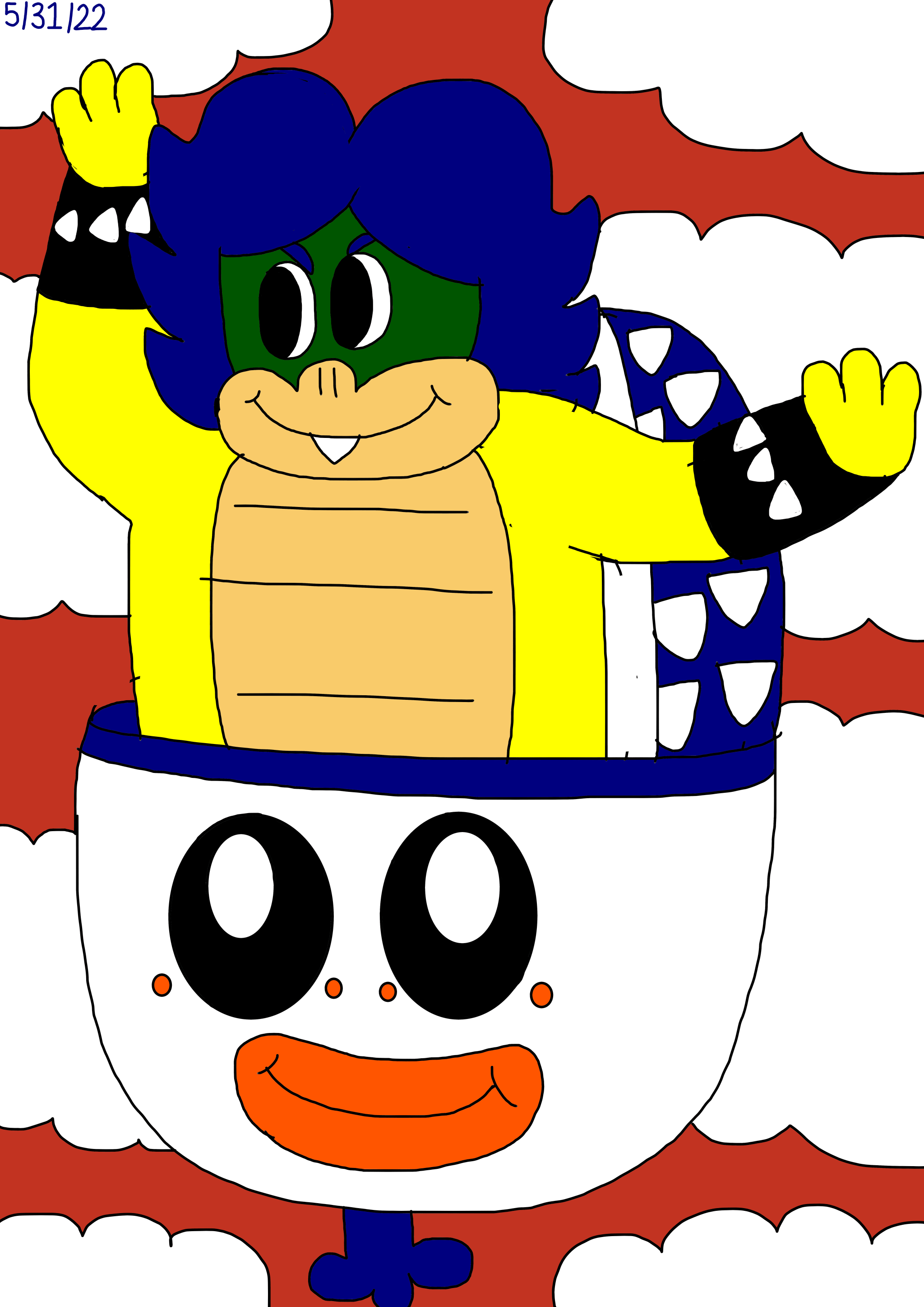 Ludwig on Koopa Clown Car｜NaimahTaylor的个人话题｜ART street