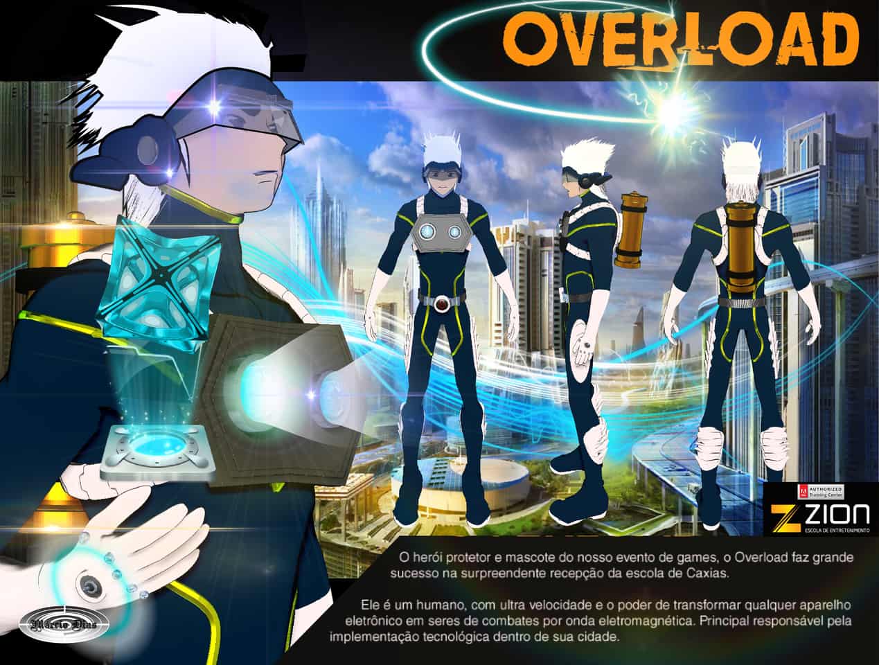 OVERLOAD DAVI E SEUS VALENTES - Illustrations ART street