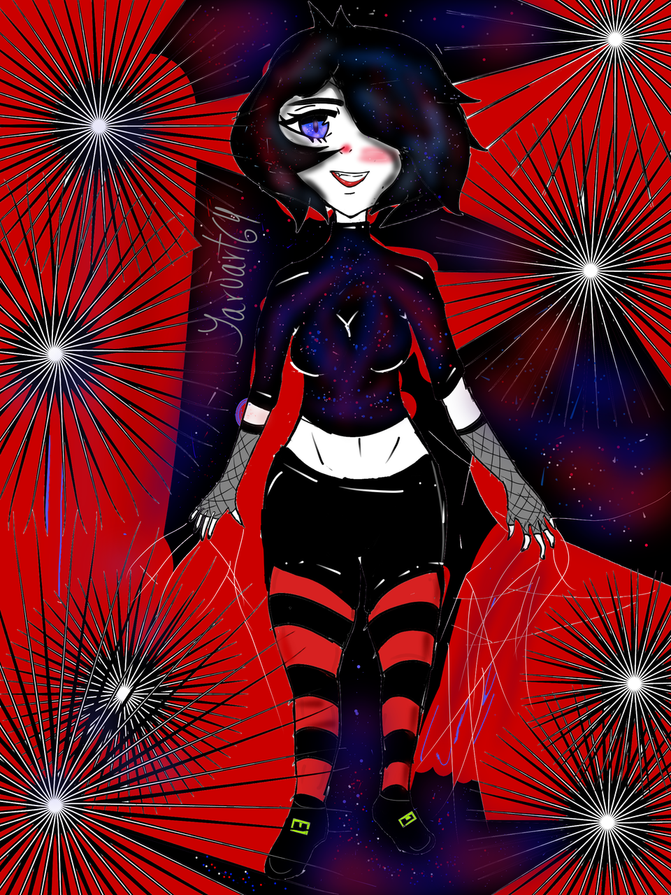 Andromeda the space vampire YarutaDraw uwu - 插图 ART street