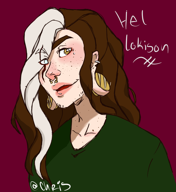 Hel Lokison cottoncandygrossoldmen - Illustrations ART street