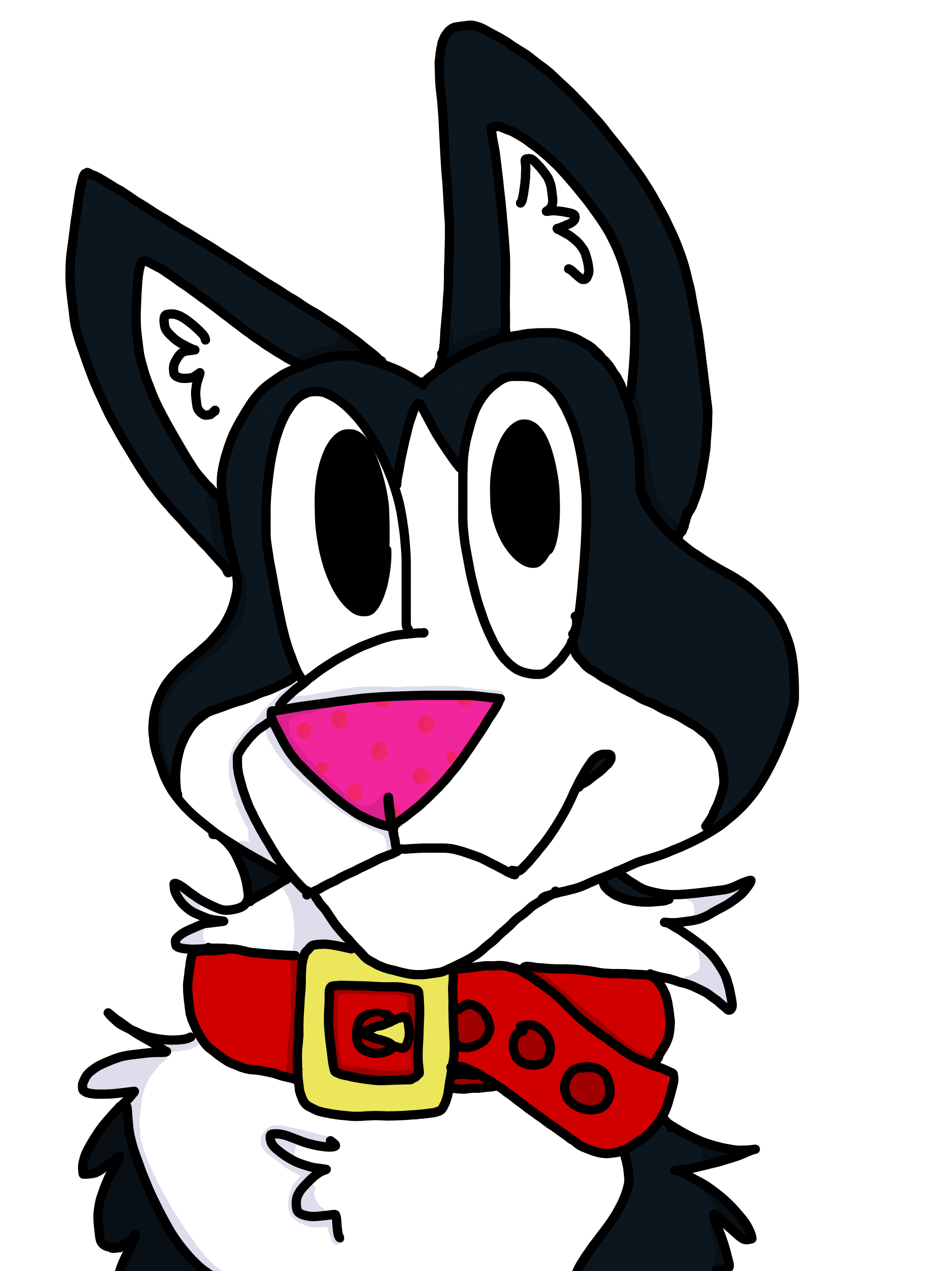 Oreo the Corgi Raccoon Doggo - 插畫 ART street