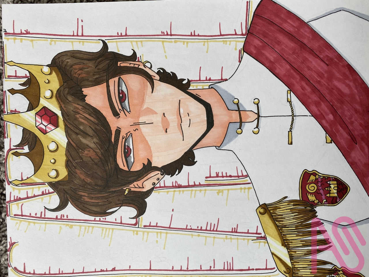 Roman Sanders ️👑 Pale_Rose - 插图 ART street