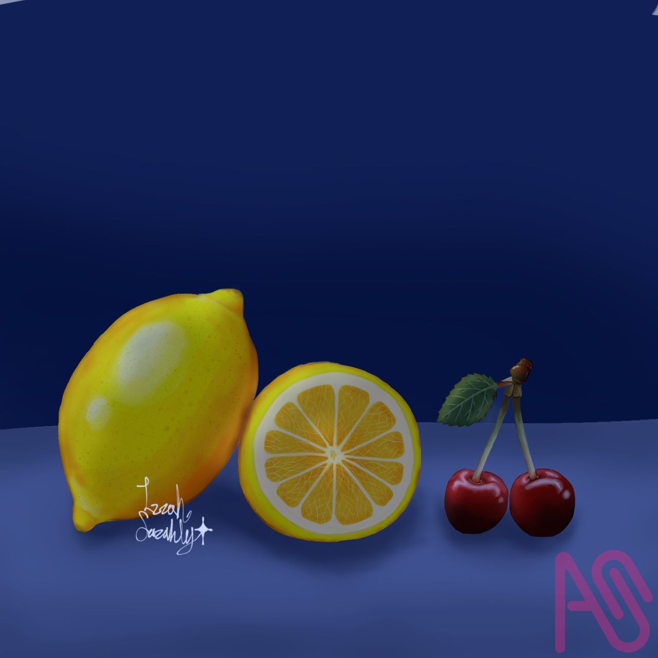 Lemon and Cherry Izzah Sazahly♣ - Illustrations ART street