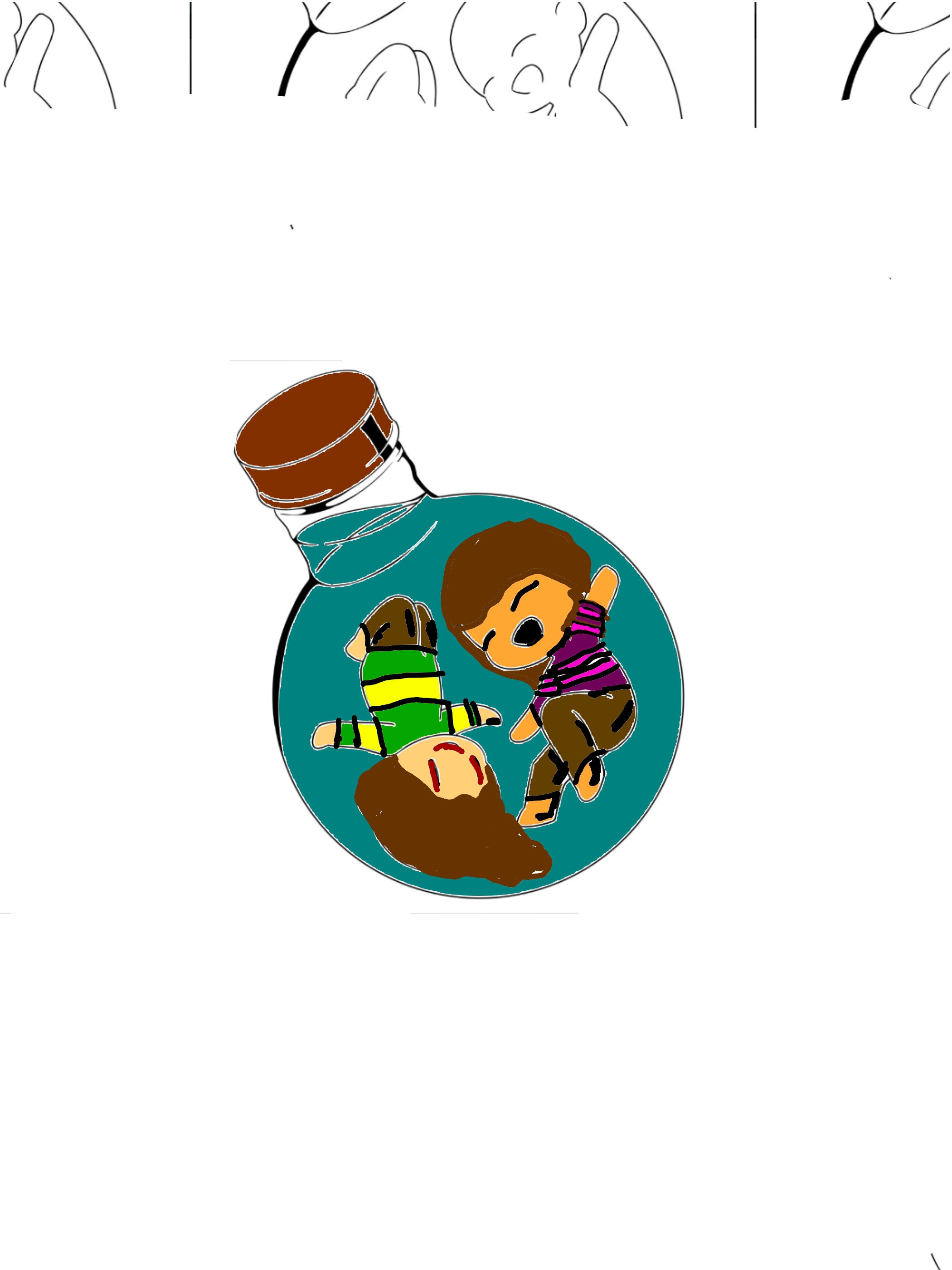 Chara and frisk in a fantisy botle. Rex The RATCCON - Illustrations ART ...