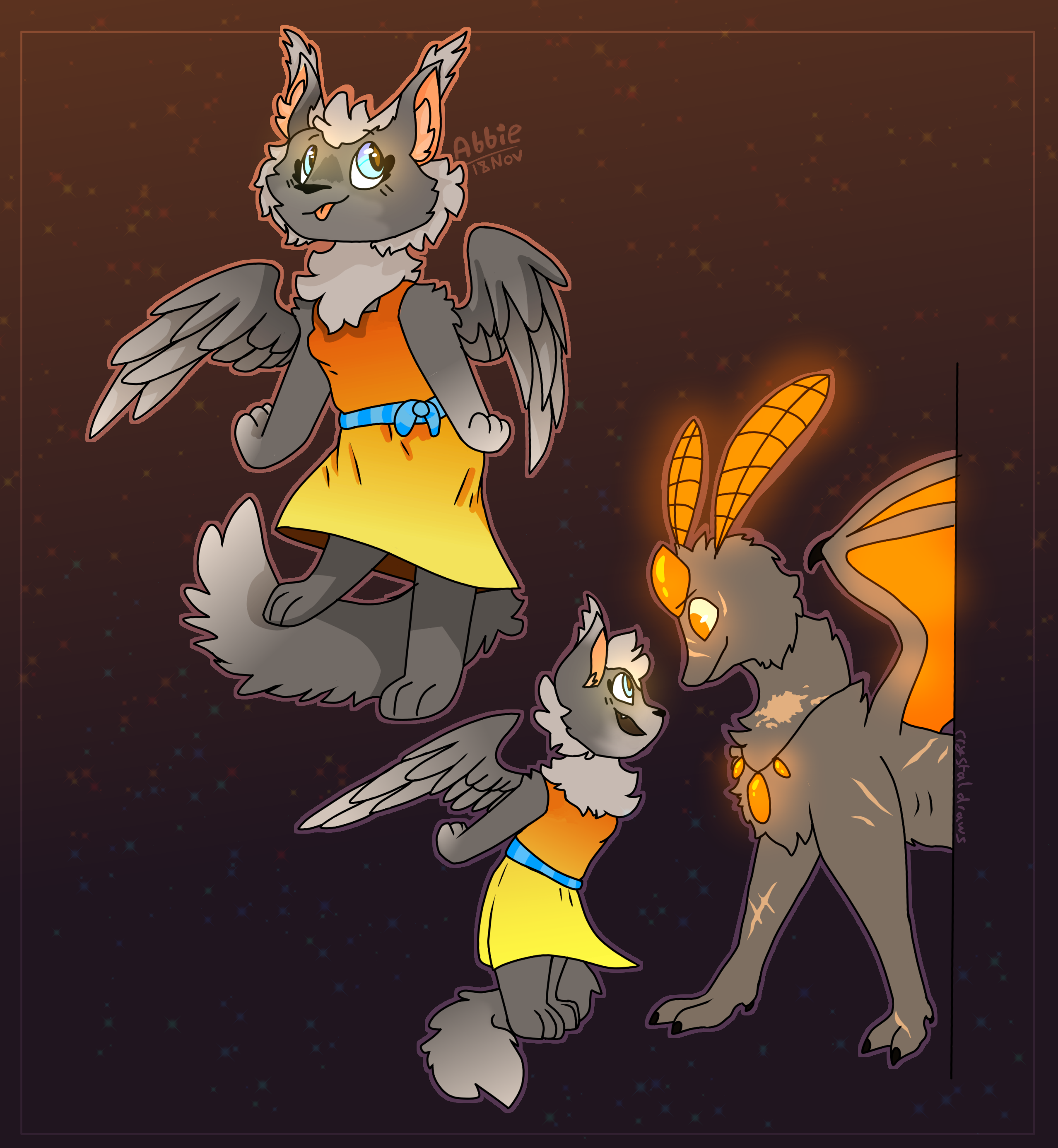 Kai - design practice Abbie - Illustrations ART street