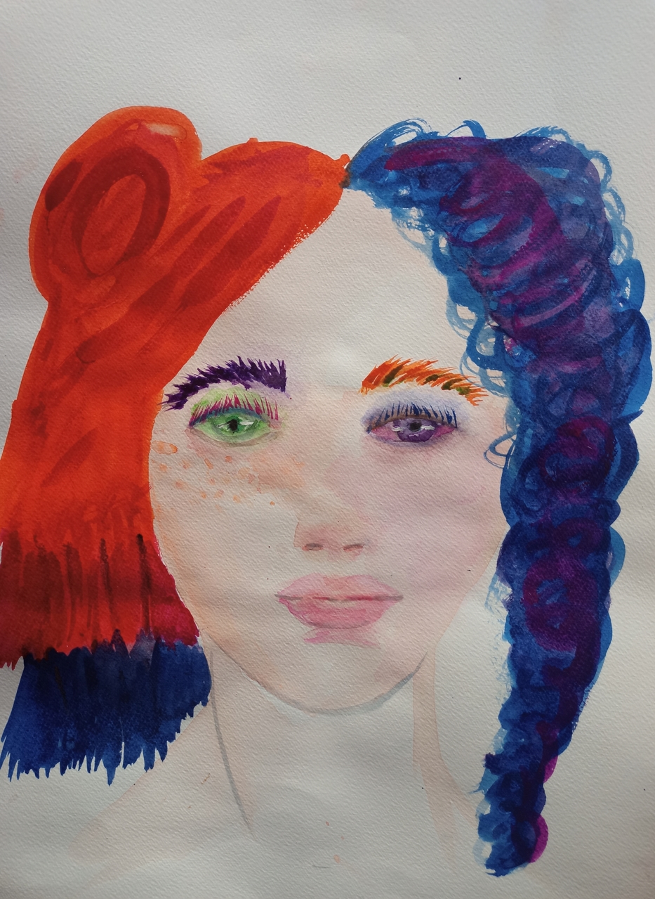 Spring girl Anna - Illustrations ART street