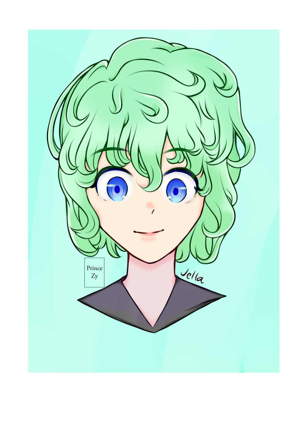 My first OC and her name is Jella PrinceZyyy - Illustrations ART street