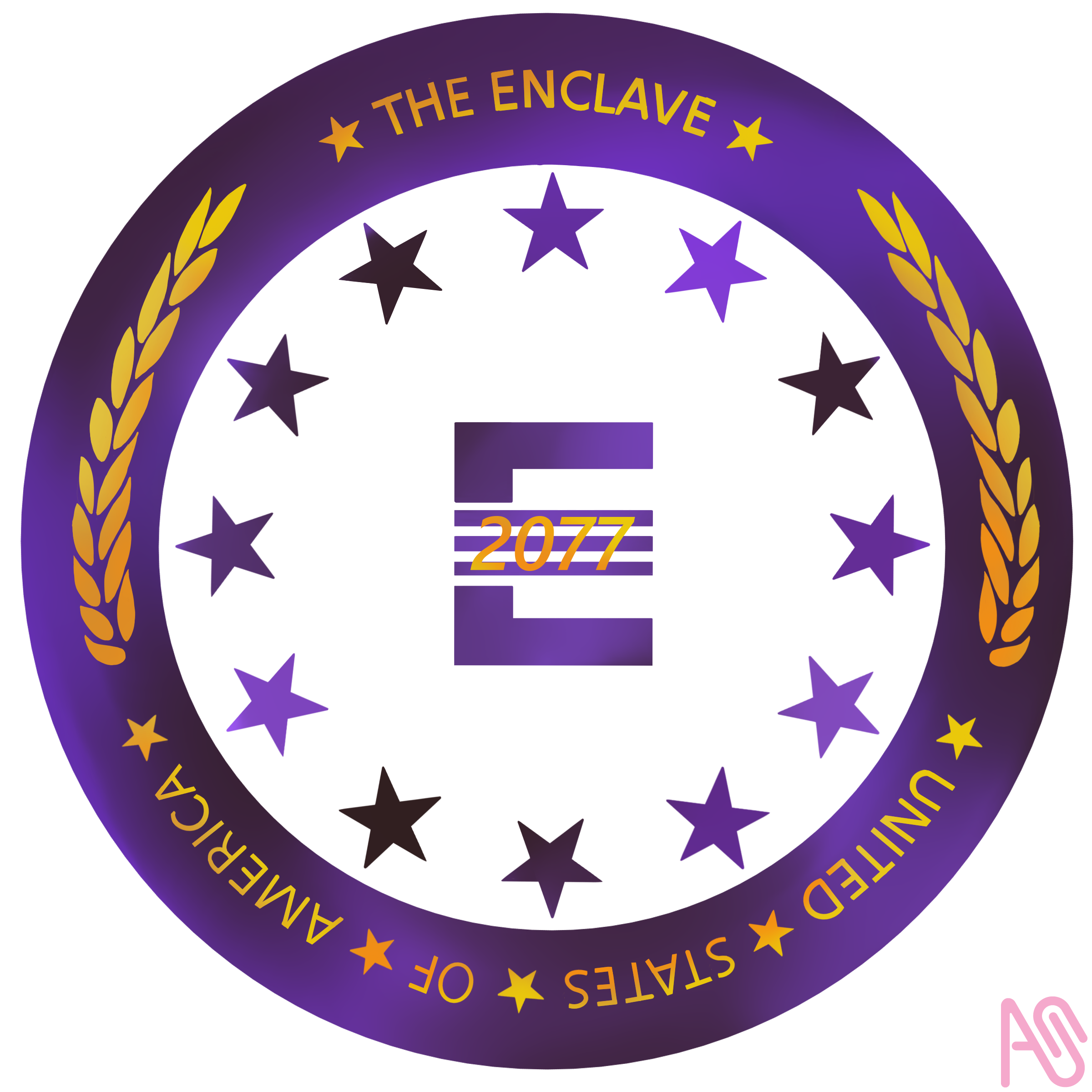 Fallout Symbols Enclave Enclave Congress Enclave Logo Png Free
