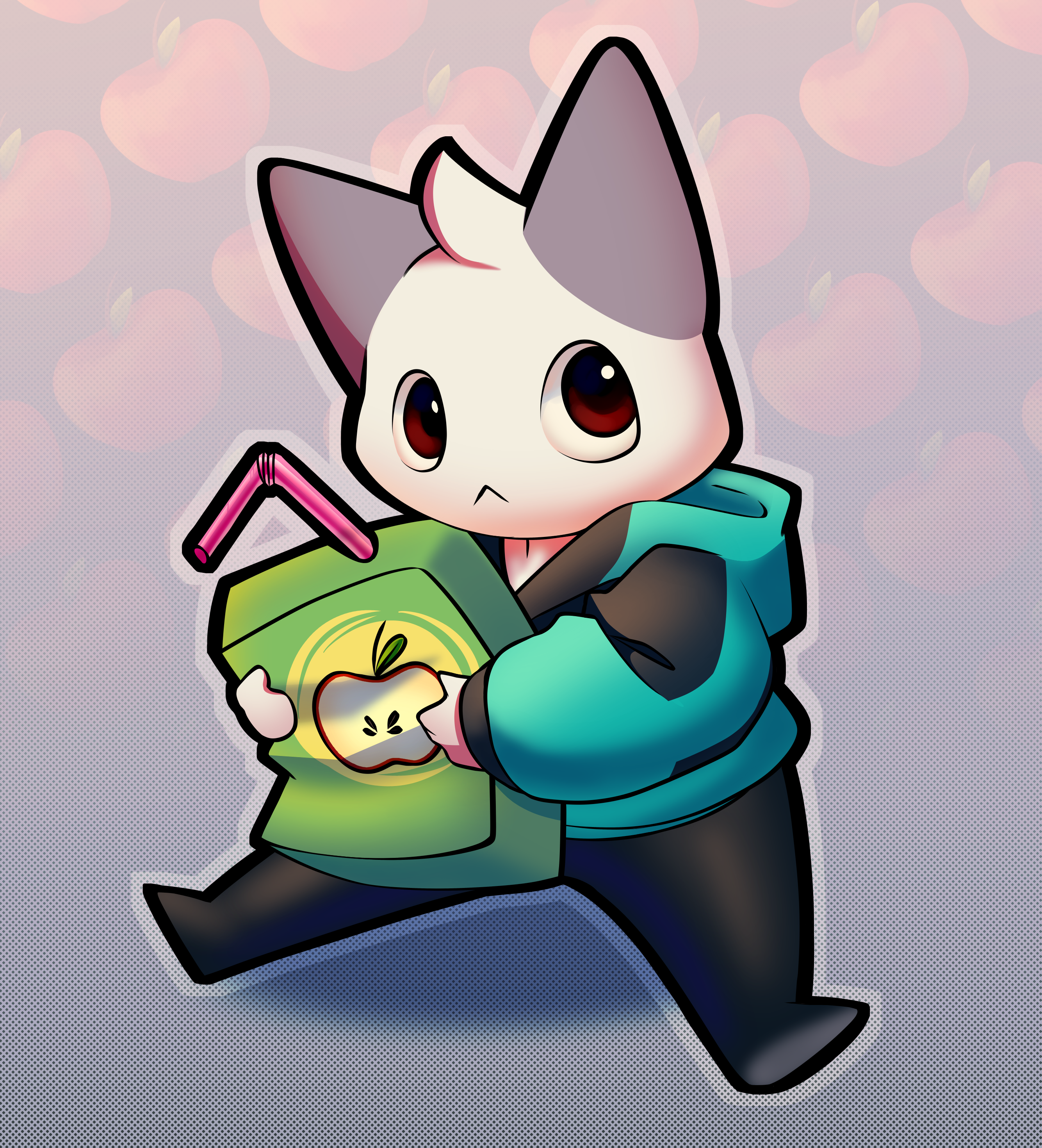 Devon and his apple juice Endy Ender - Illustrations ART street