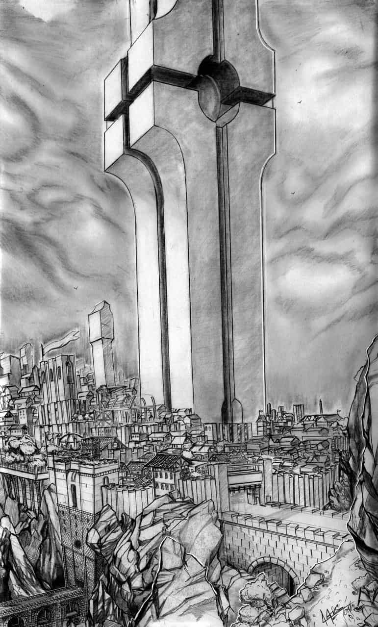 THE ENDLESS TOWER OF RUMAKH Lars - Illustrations ART street