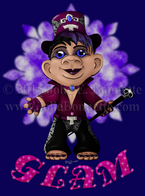 Glam Troll JBonnetteArt - Illustrations ART street