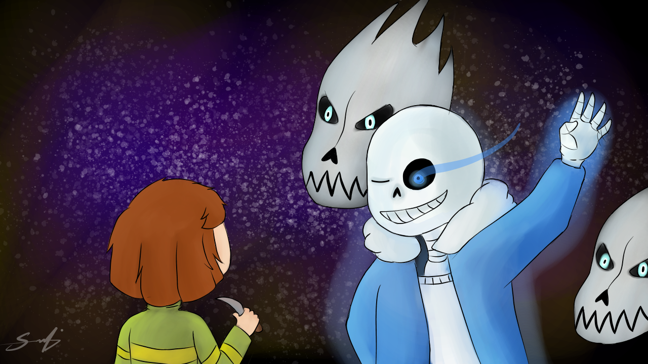 megalovania sans/ undertale Springsoul films - 插图 ART street