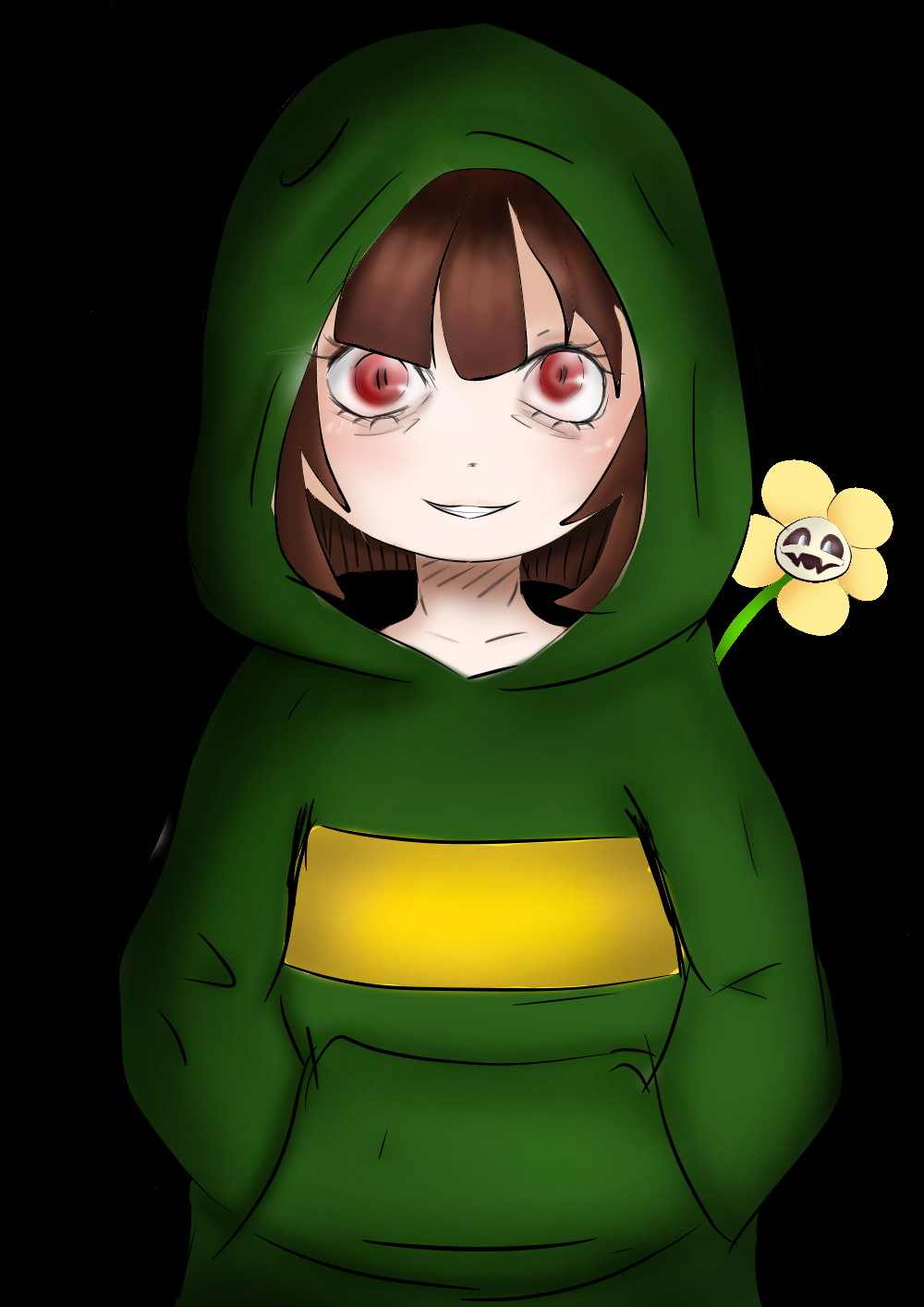 Chara&Flowey Iva119 - Illustrations ART street