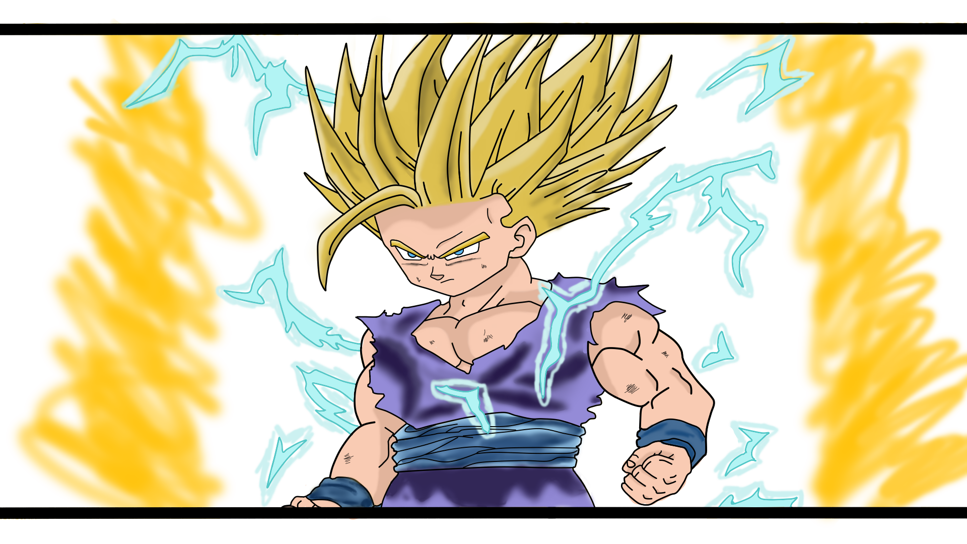 Gohan ssj2 valen - Illustrations ART street