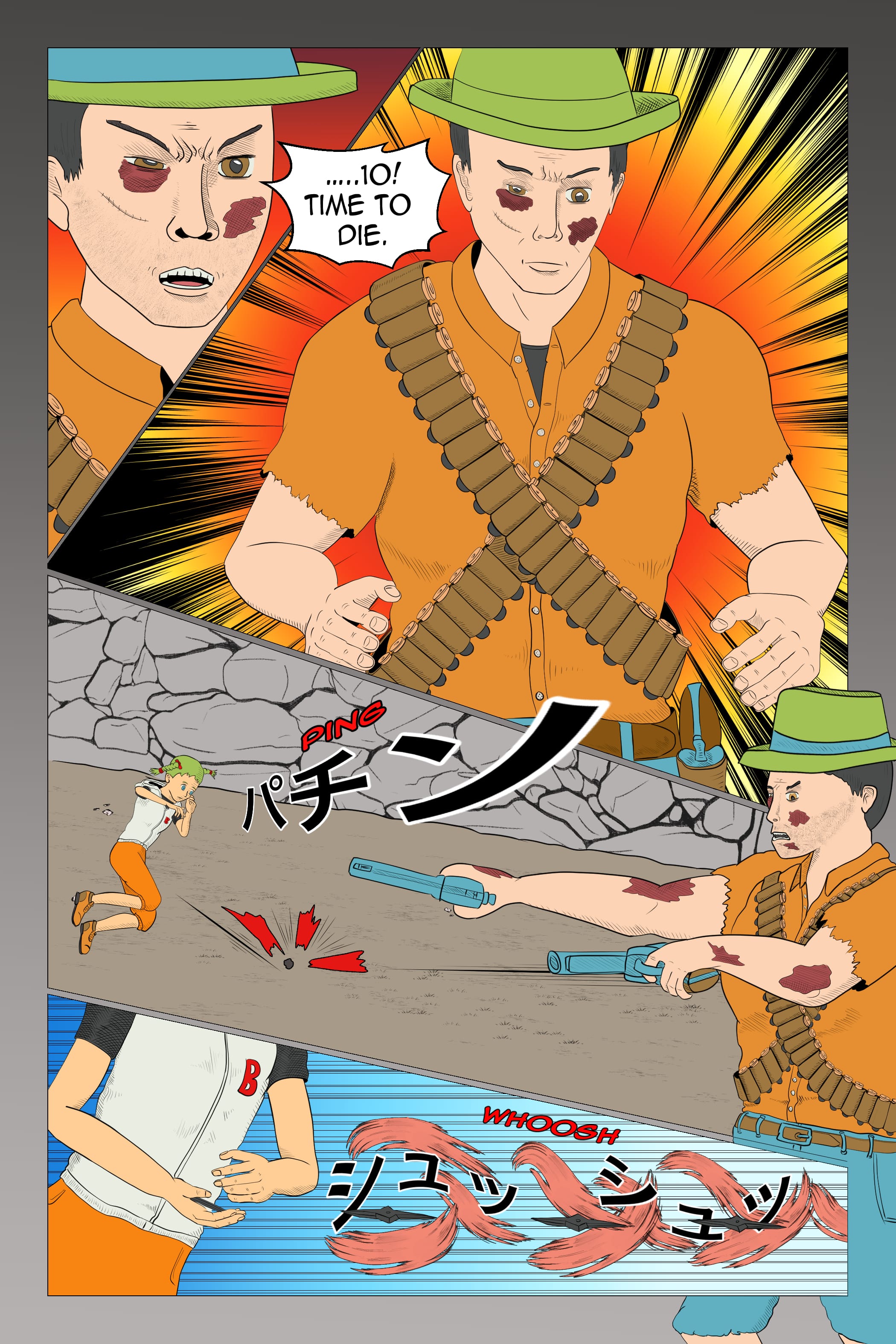 WIP from Nin-Nin Nini No.2 Daddy Duder - Illustrations ART street