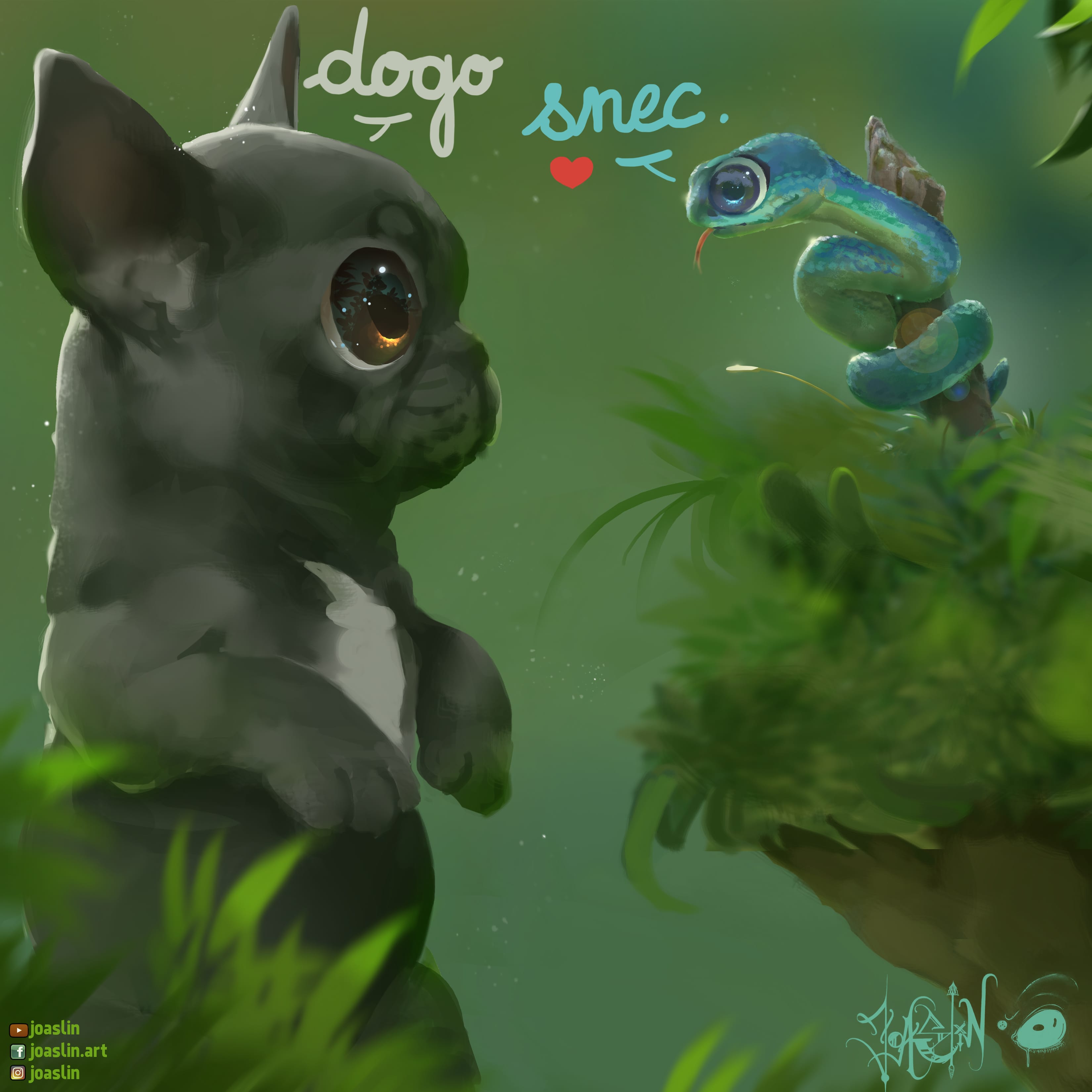 Puppies JoAsLiN - Illustrations ART street