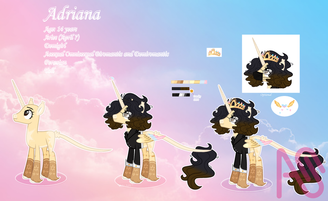 Adriana (Ref Sheet) (2023) (Real-sona) (New) Adriana - Illustrations ...
