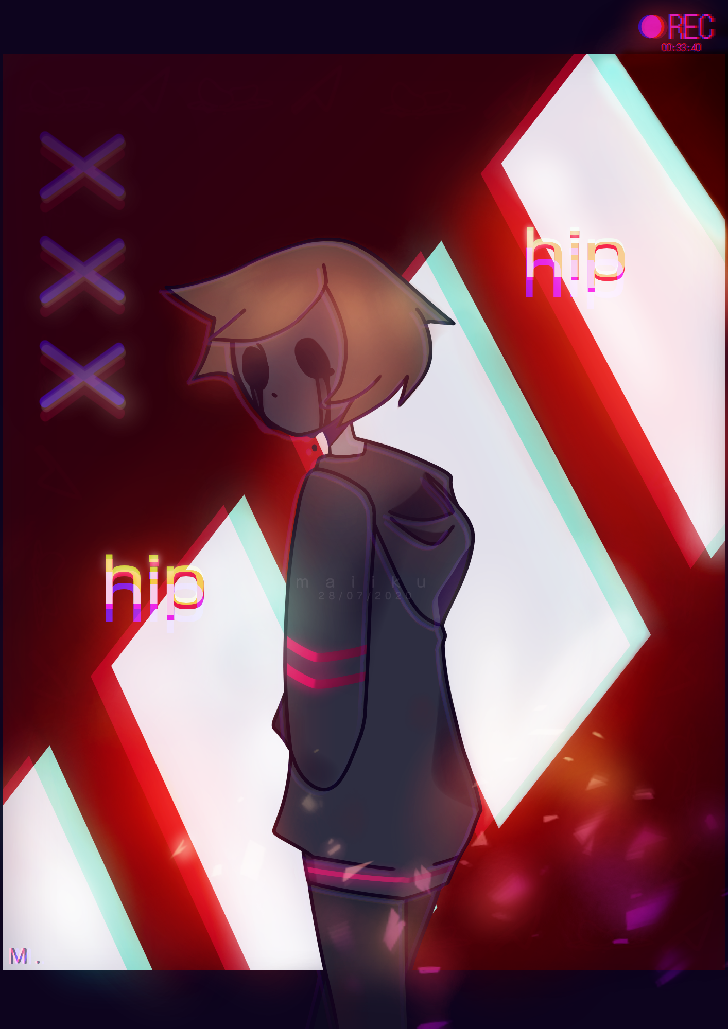 Repost • Creepypasta Maiiku - Illustrations ART street