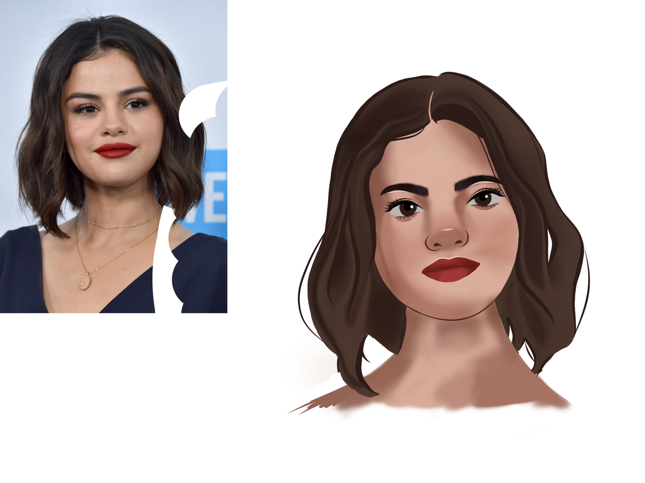 selena gomez riyadrawss - Illustrations ART street