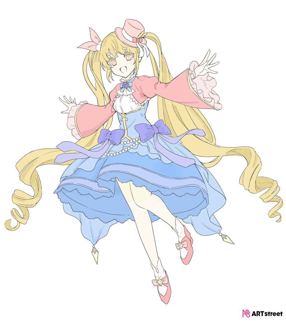 Pink and blue Tacent - Illustrations ART street