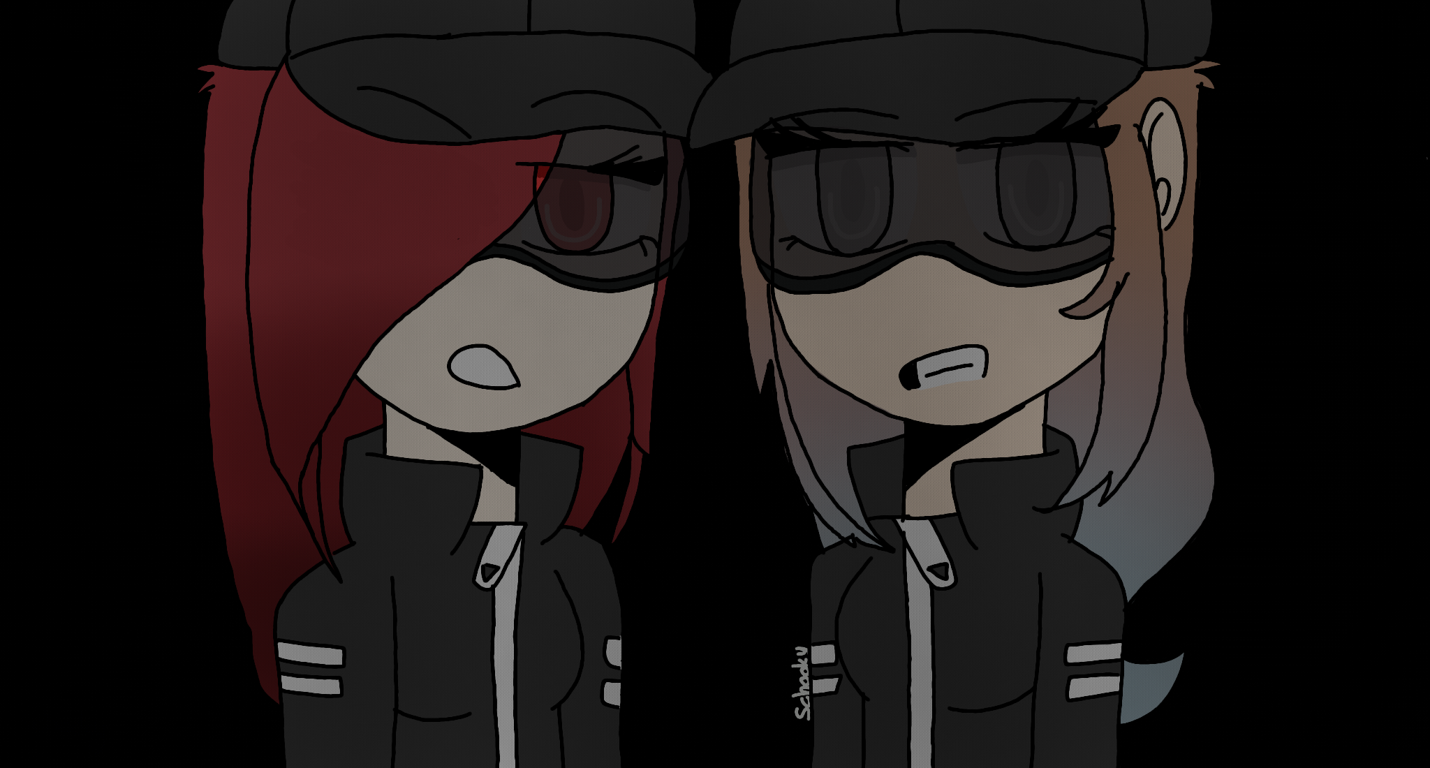 Elena and Selina Schooky Schmooky - 插图 ART street