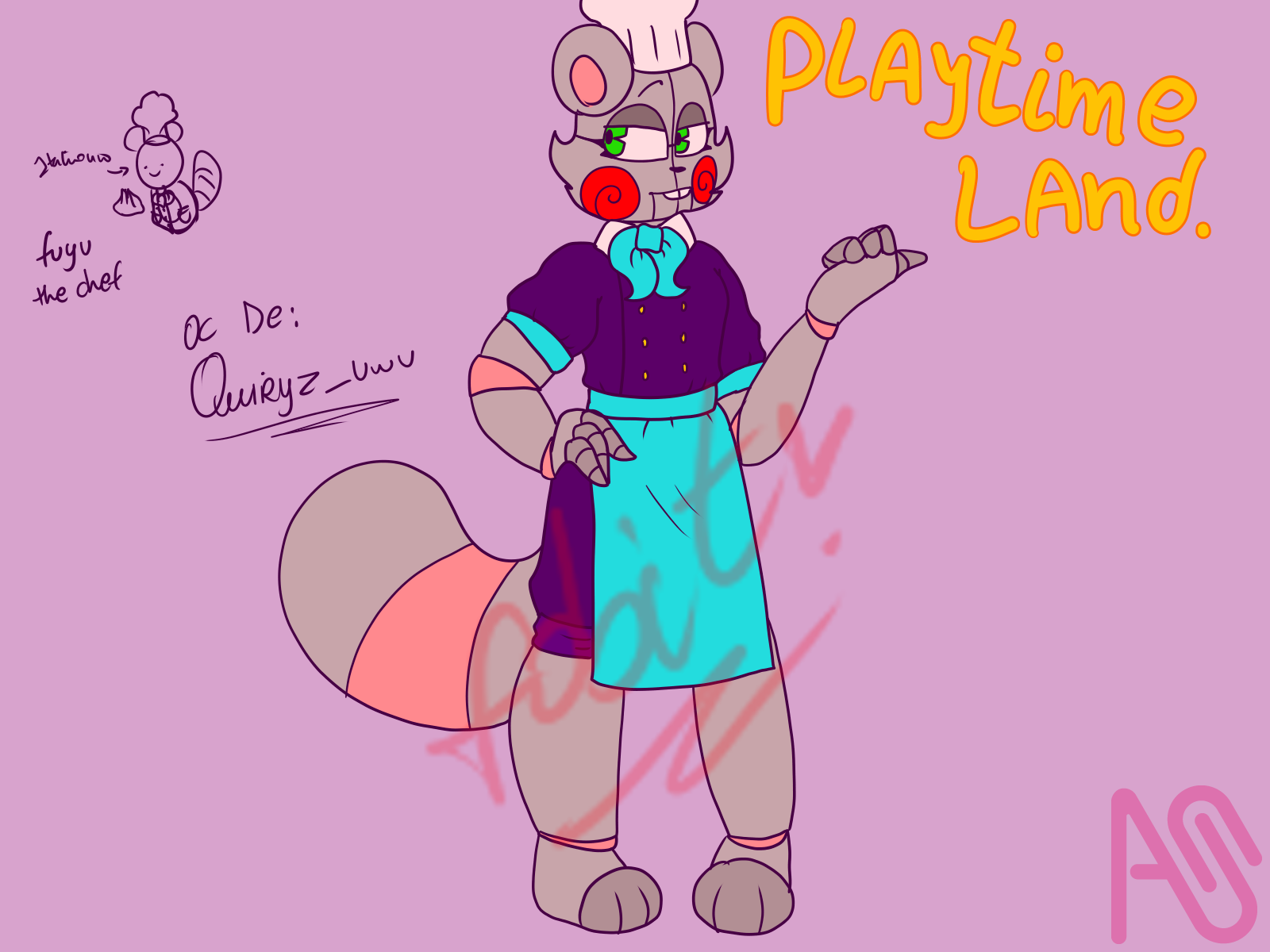 juyu the chef (quiryz_uwu 2do oc) ♡°-Candy Fobit-°♡ - Illustrations ART ...