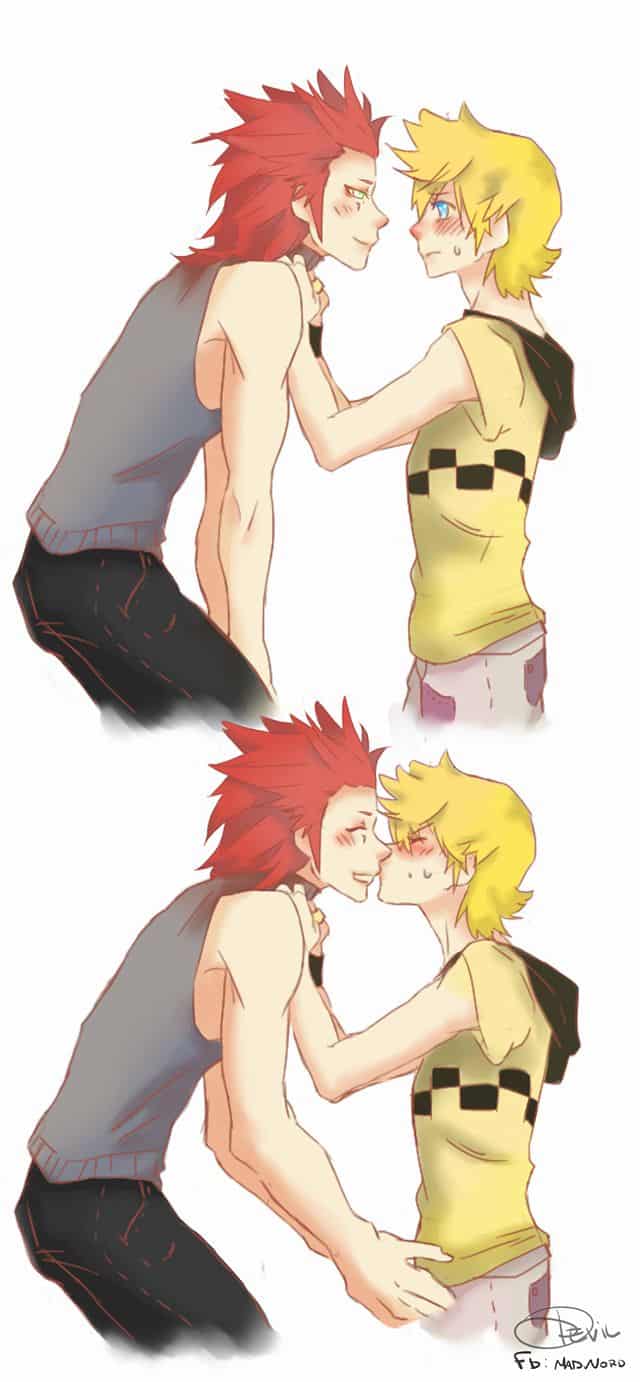 Axel & Roxas Devil - Illustrations ART street