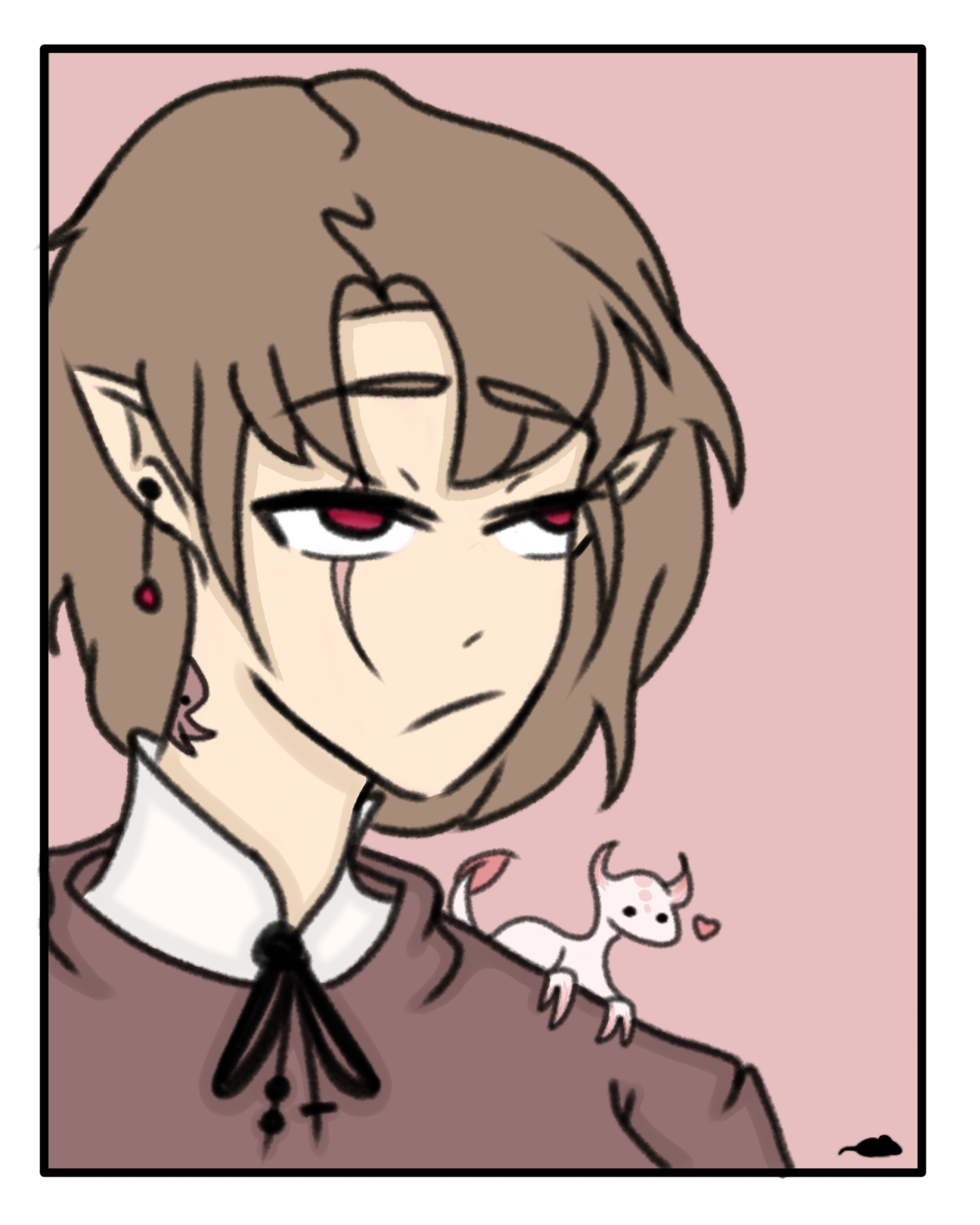 Axolotl Lady OC Mouselies - Illustrations ART street