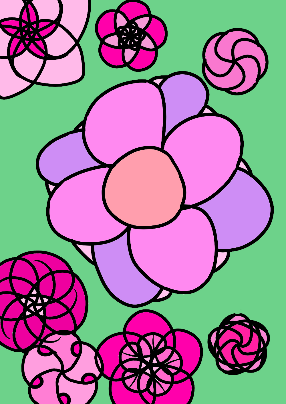 Flowers MoiMoi - Illustrations ART street