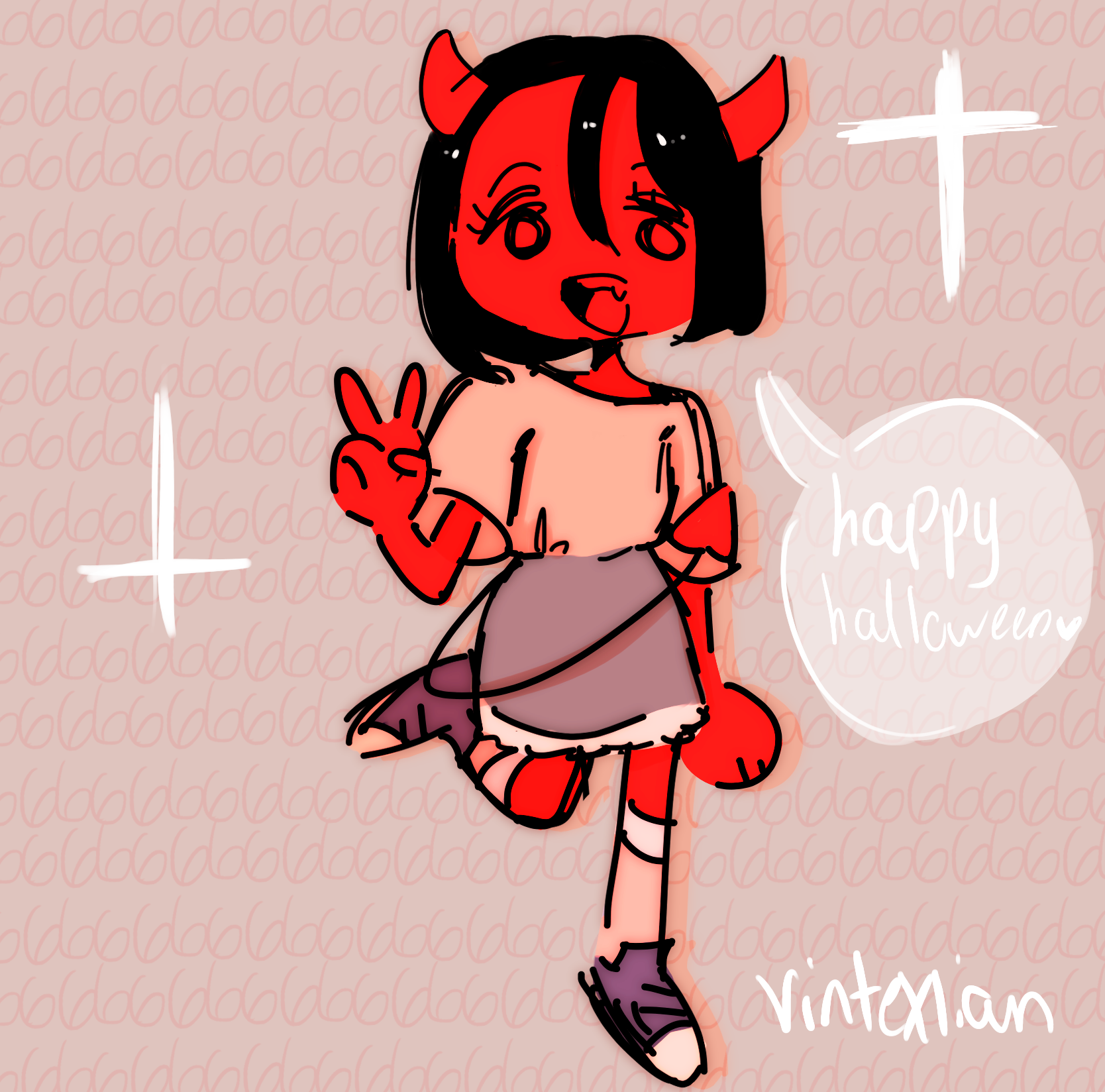 happy november eve 🎃👻 plwatg - 插图 ART street