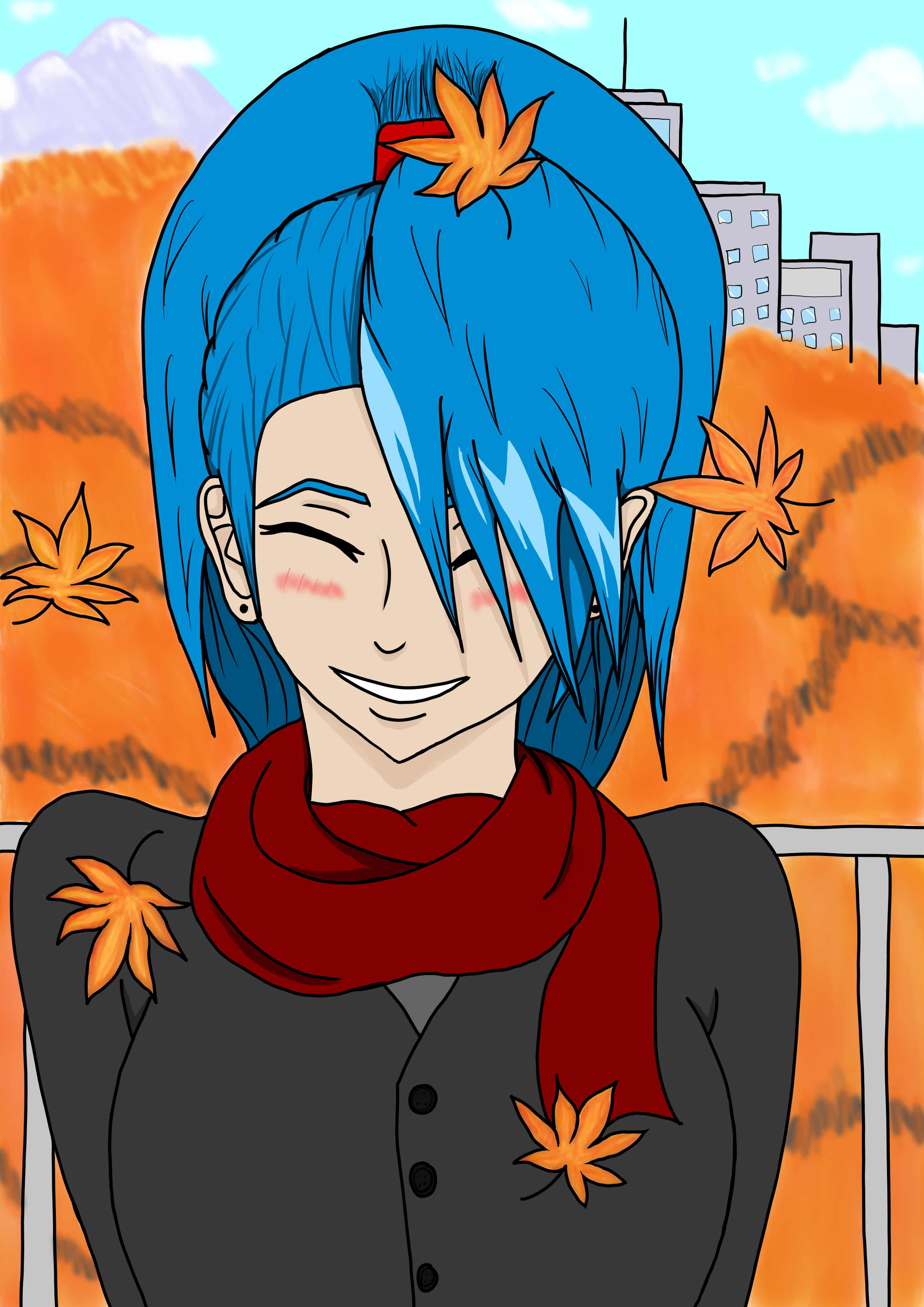 Enjoying autumn JH-Art - Illustrations ART street