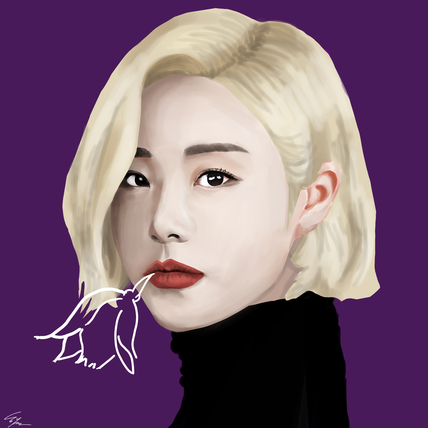mamamoo wheein APTX4869 - Illustrations ART street