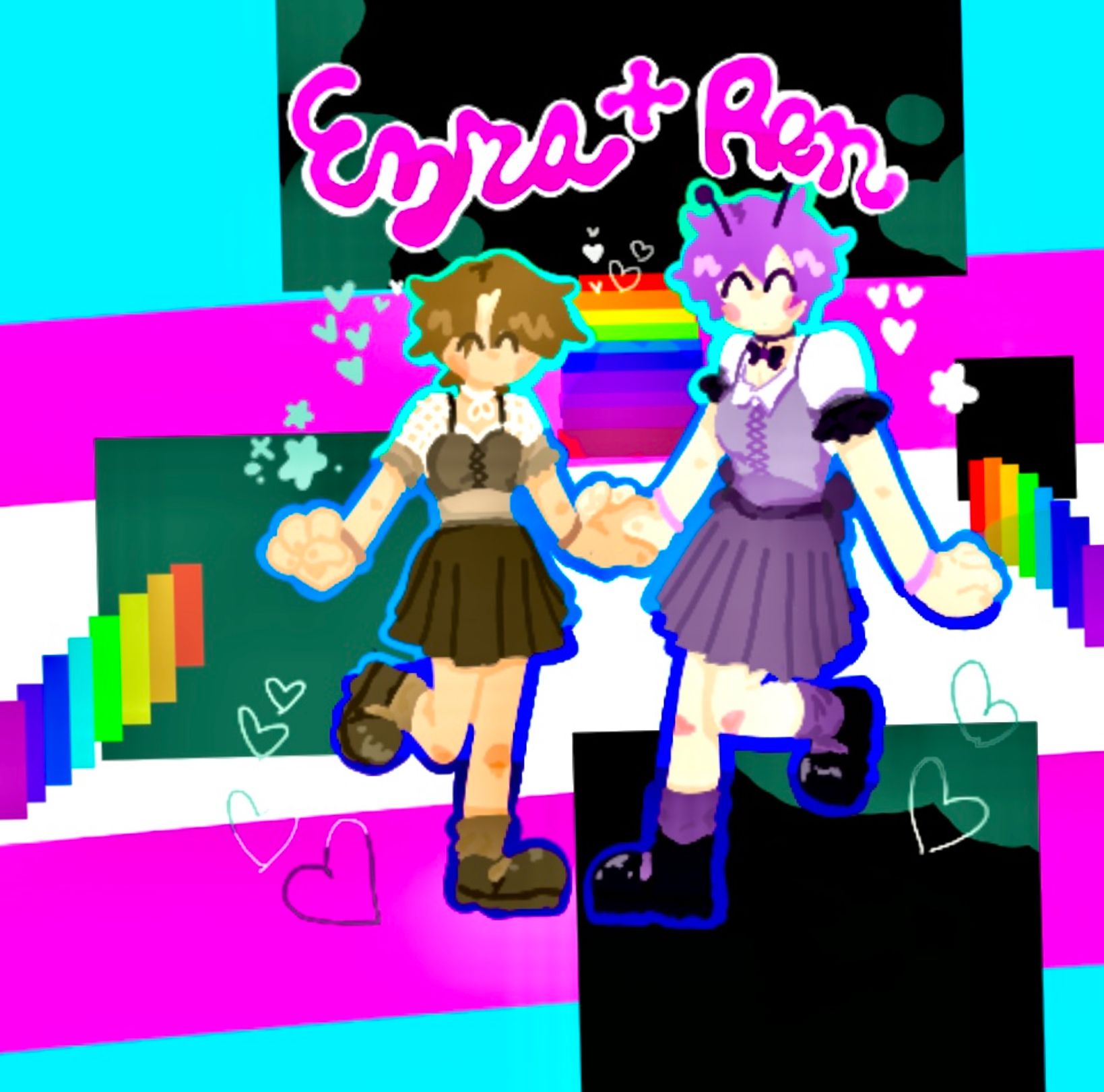 silly trans friends ☆💤 ɪɴꜱᴀɴᴇᴛᴜᴍᴏʀ 🫧⚠️ - Illustrations ART street