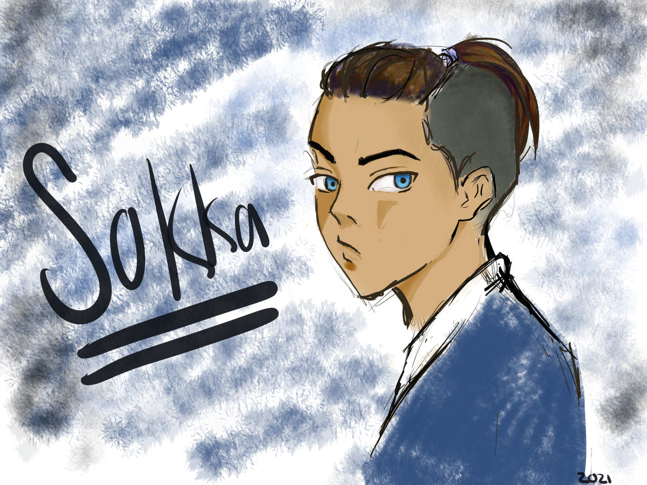 Sokka (Avatar the Last Air Bender) True Talent - Illustrations ART street