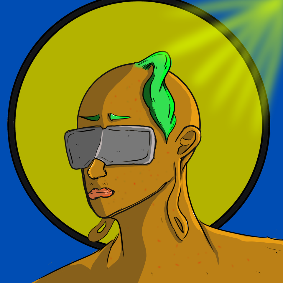 Austronesian Green-Hair Boy Farizal Sapikul Kholpik - Illustrations ART ...