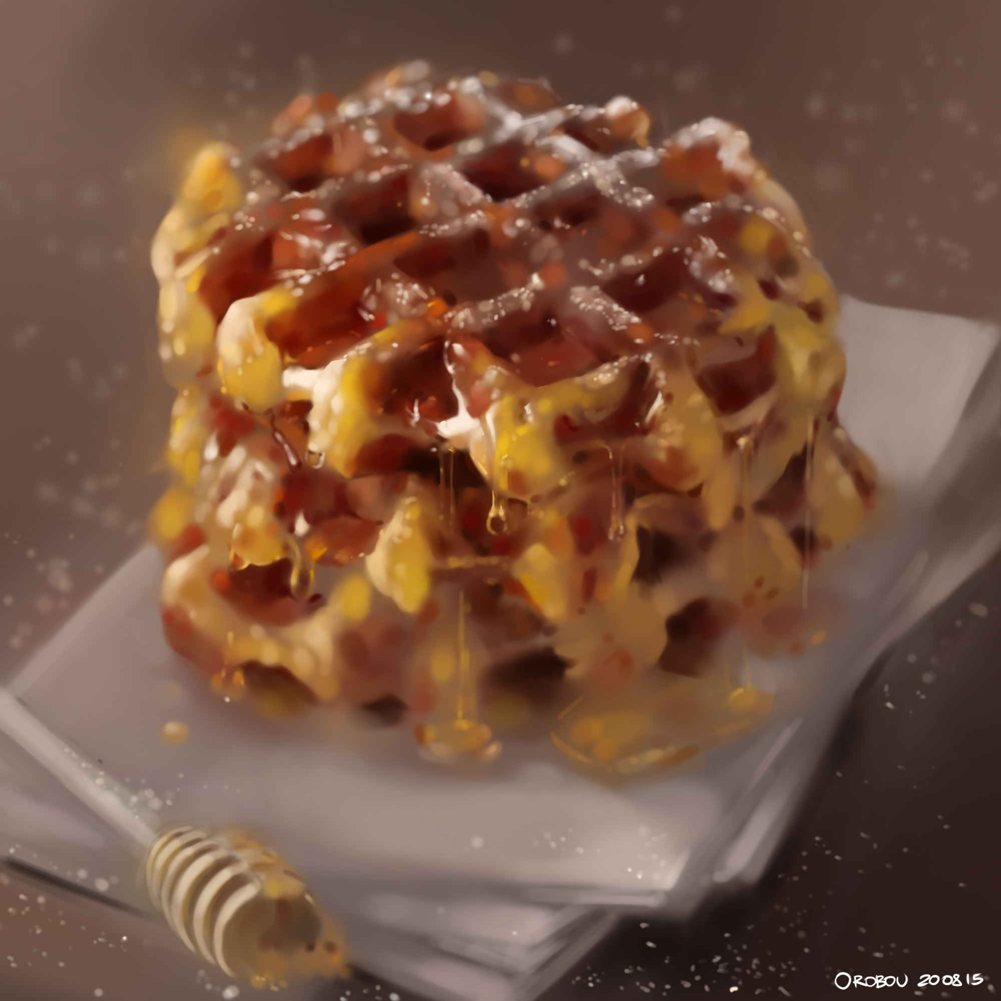 Waffle Orobou - 插图 ART street