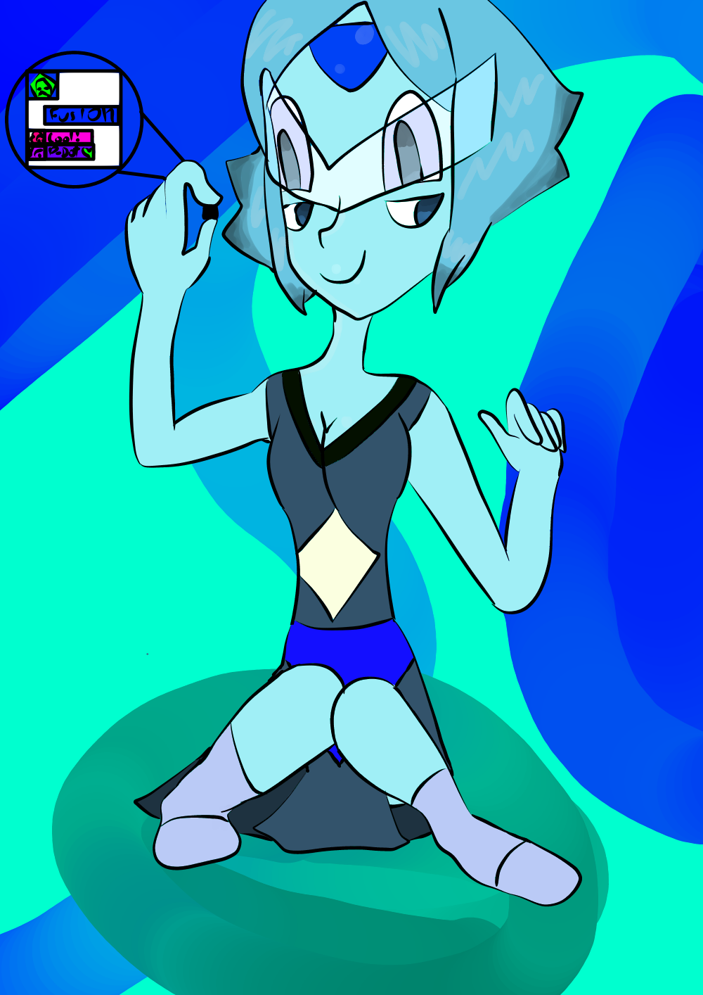 Lapidot Fusion Marine Luize - Illustrations ART street