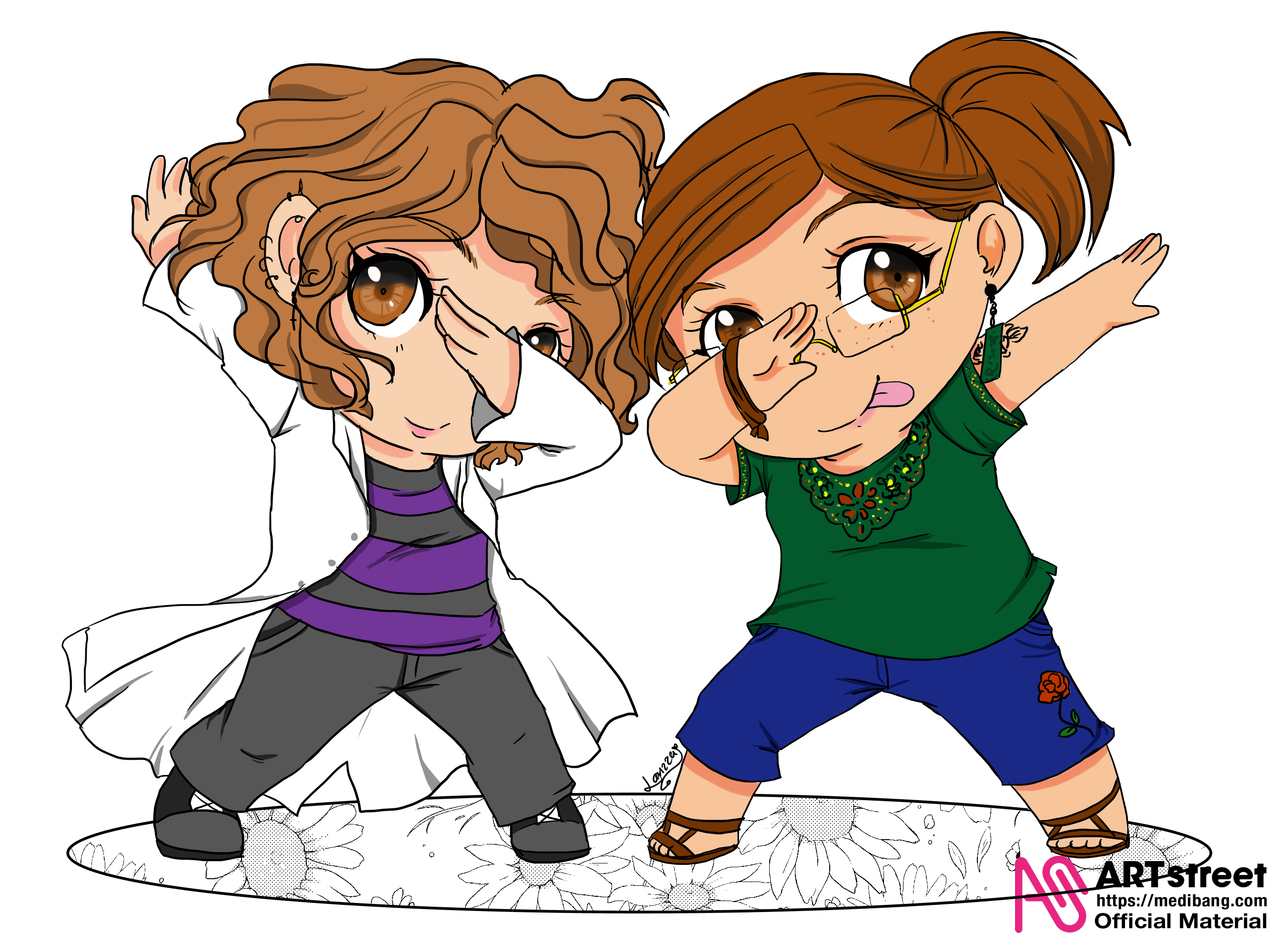 best friends!! larizza - Illustrations ART street