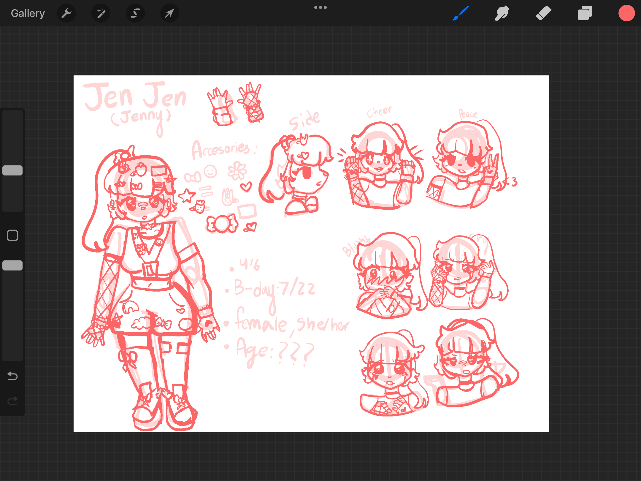 FINALLY updating my ref—｜Jen Jen's Topic｜ART street