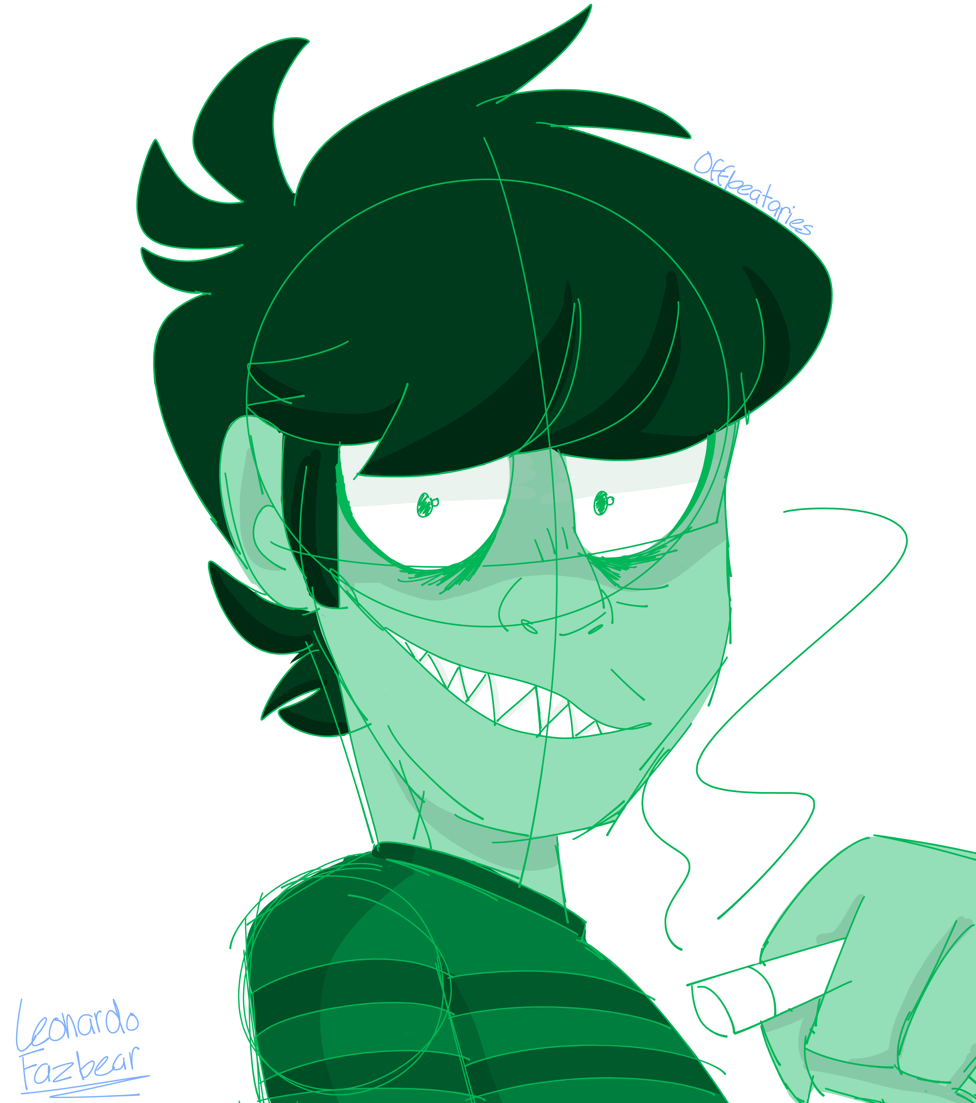 Murdoc Niccals Offbeat_aries(Leonardo Fazbear) - Illustrations ART street