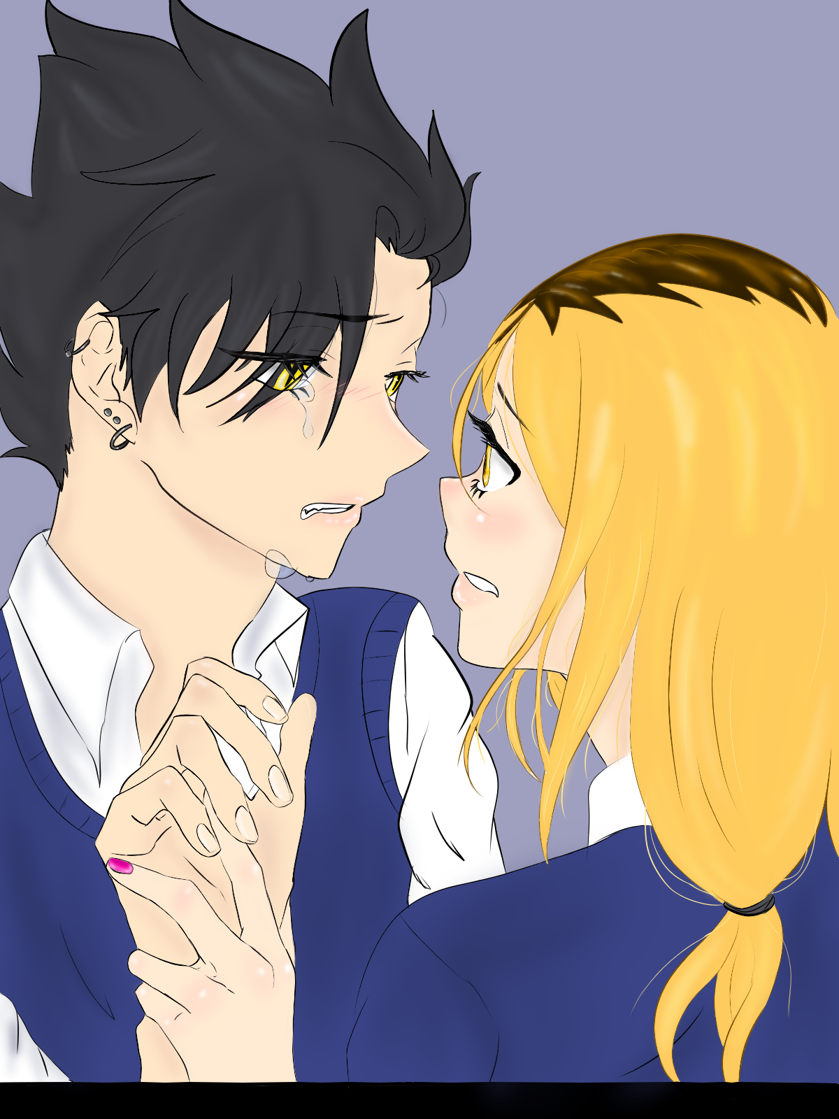 Kuroken angst Kenma - Illustrations ART street