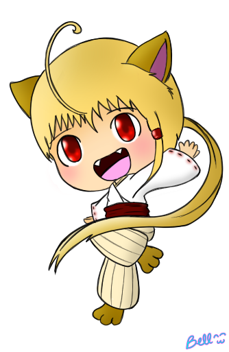 My kami spirit (he’s adorable!) Kuzuki Sensei - Illustrations ART street